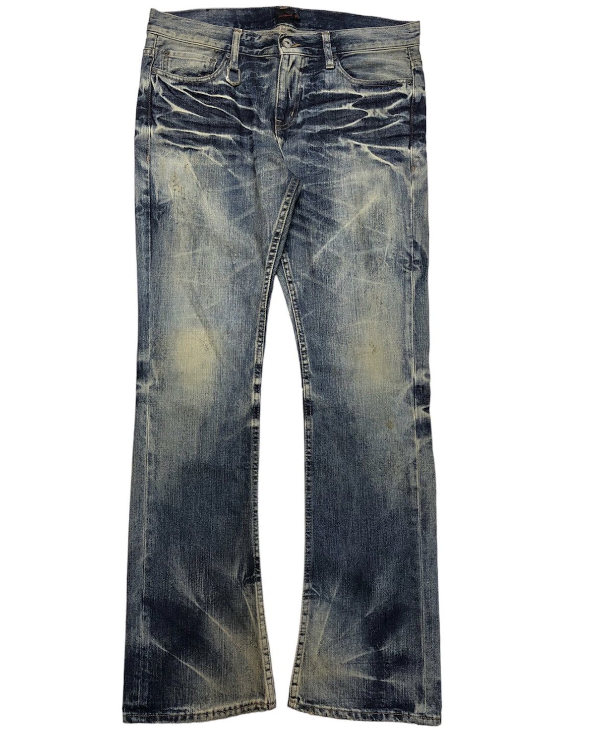 If Six Was Nine Jack Rose flare denim pants | Grailed