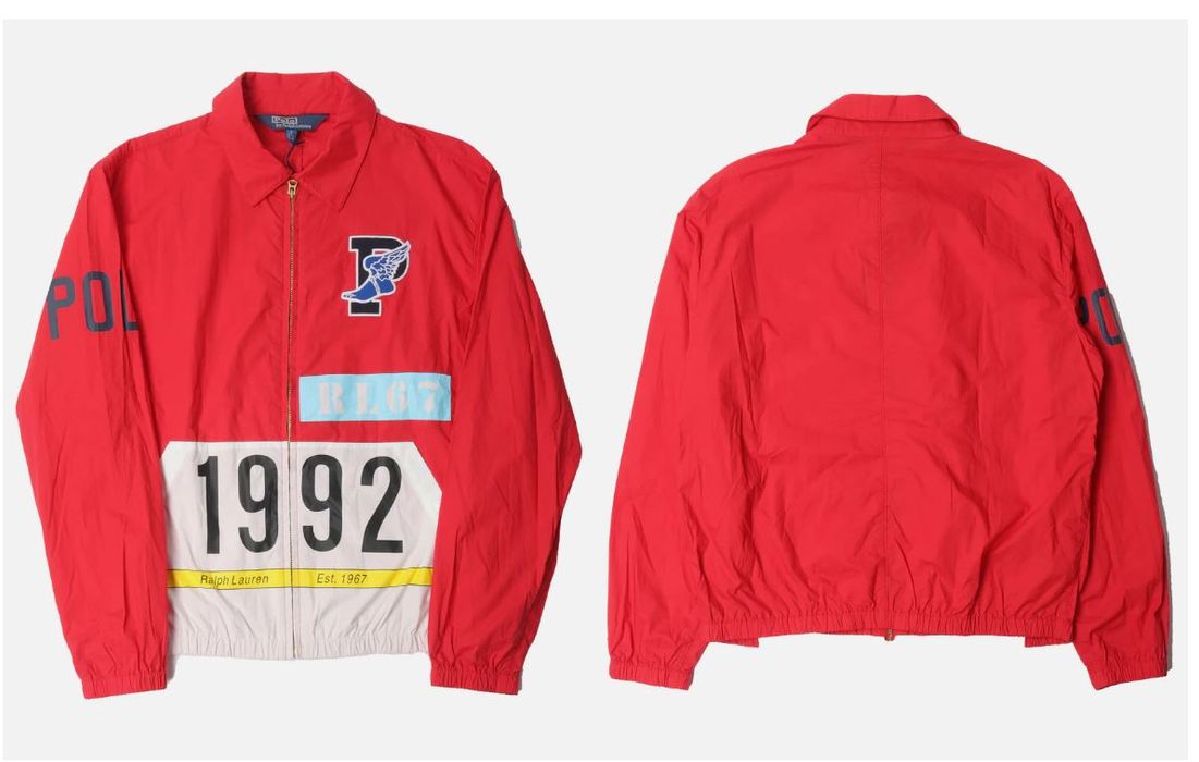 Polo Ralph Lauren Polo Ralph Lauren Stadium P Wing Plate Windbreaker ...