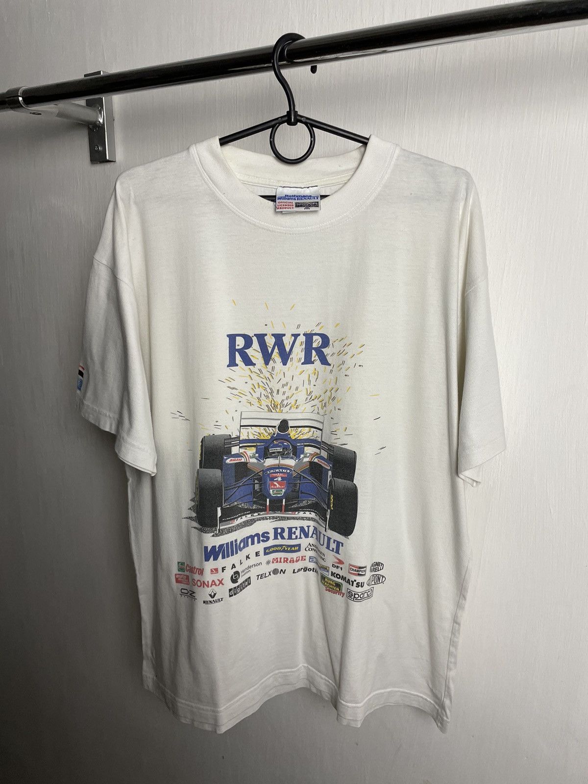 Formula 1 × Vintage Vintage Rothmans Williams Renault F1 Racing T-Shirt ...