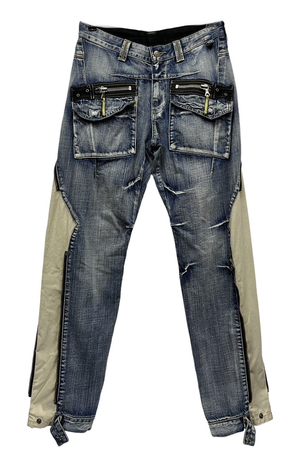 PPFM × Seditionaries × Vintage 🔥FYE🔥PPFM Punk MultiZipper Hybrid Denim ...