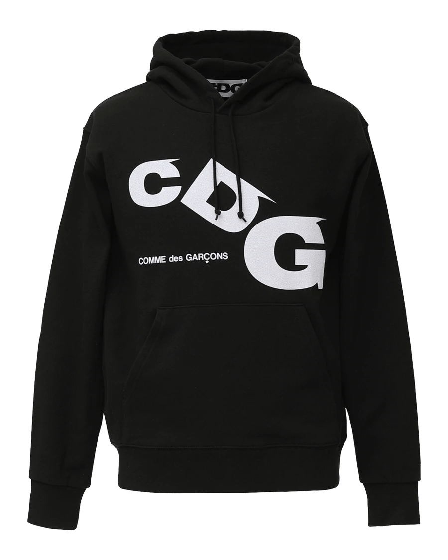 Comme des Garcons Comme Des Garcons CDG Store Exclusive Logo Hoodie ...