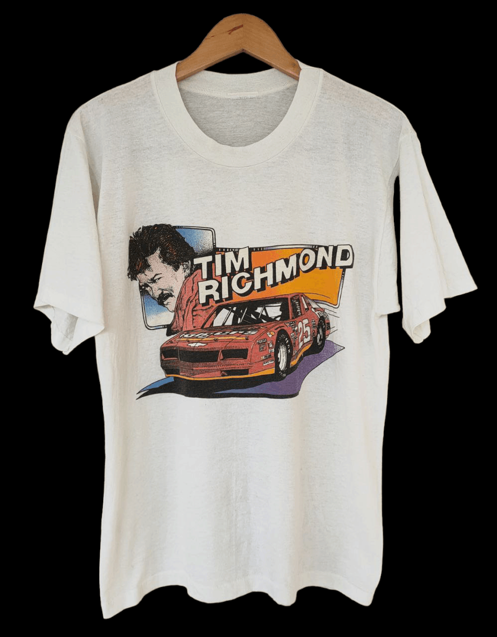 NASCAR × Racing × Vintage Vintage Single Stitch Tim Richmond Nascar T ...