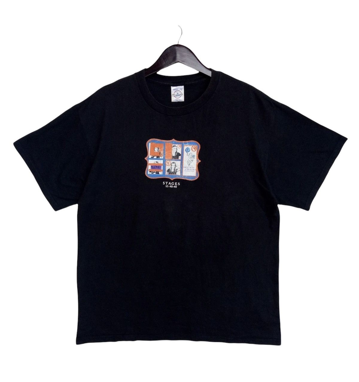 Band Tees × Vintage BRITNEY SPEARS stages American singer songwriter ...