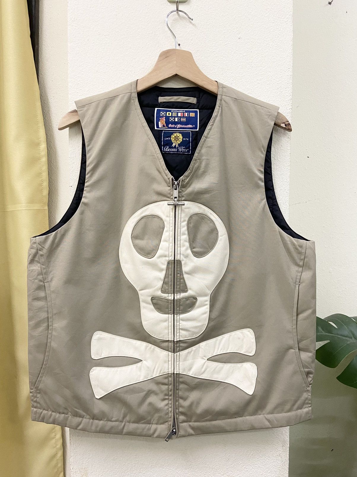 Beams Plus × Skulls × Tracey Vest Rare Beams x Mighty Mac Skull Vest ...