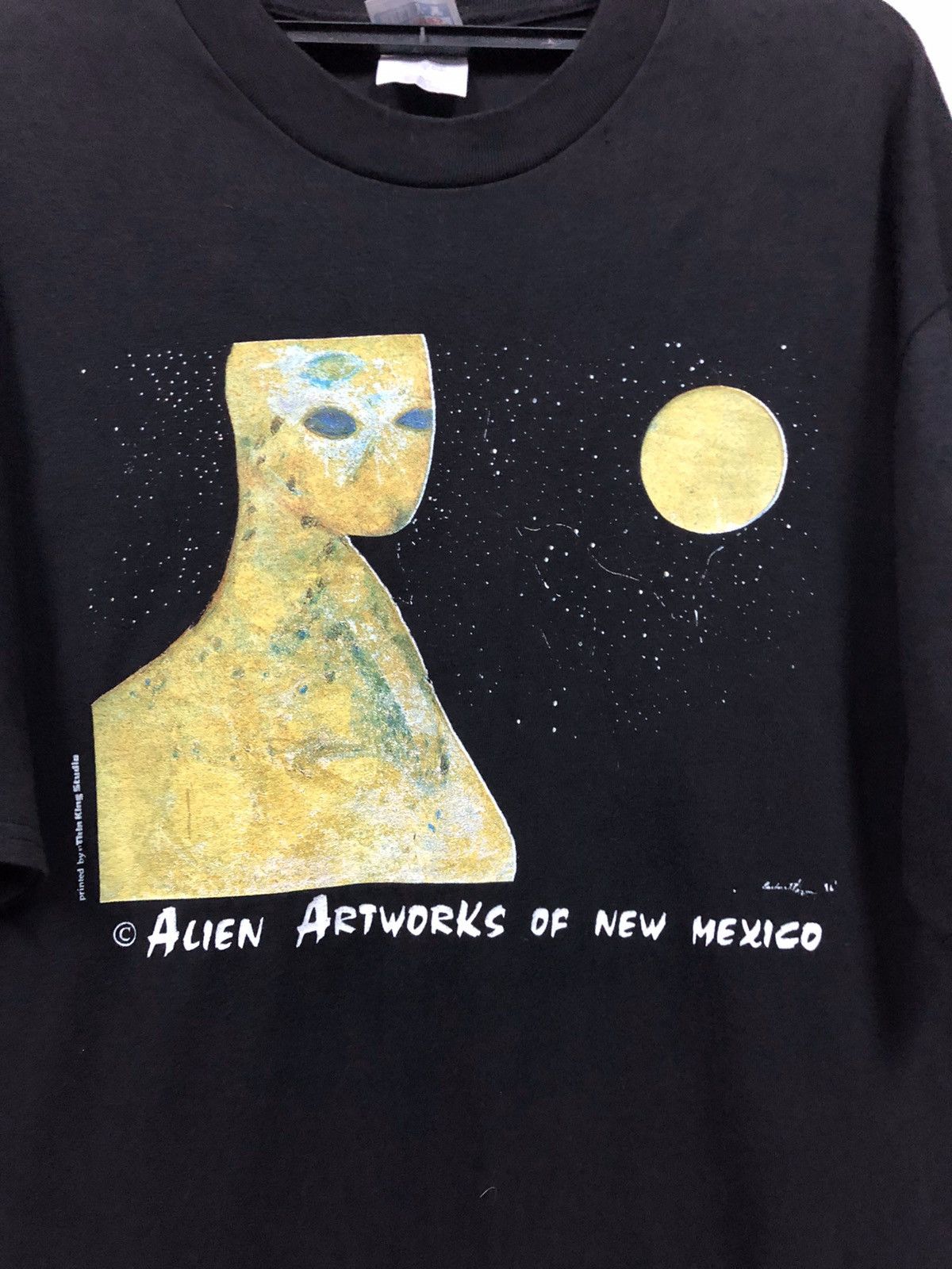 Vintage Vintage alein artworks of New Mexico 90s t shirt | Grailed
