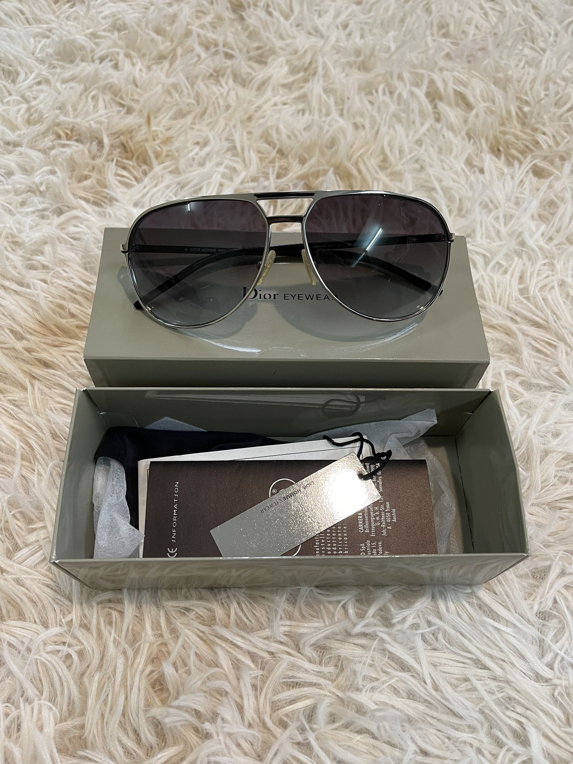 Dior Dior Homme Unisex Aviator Sunglasses Grailed