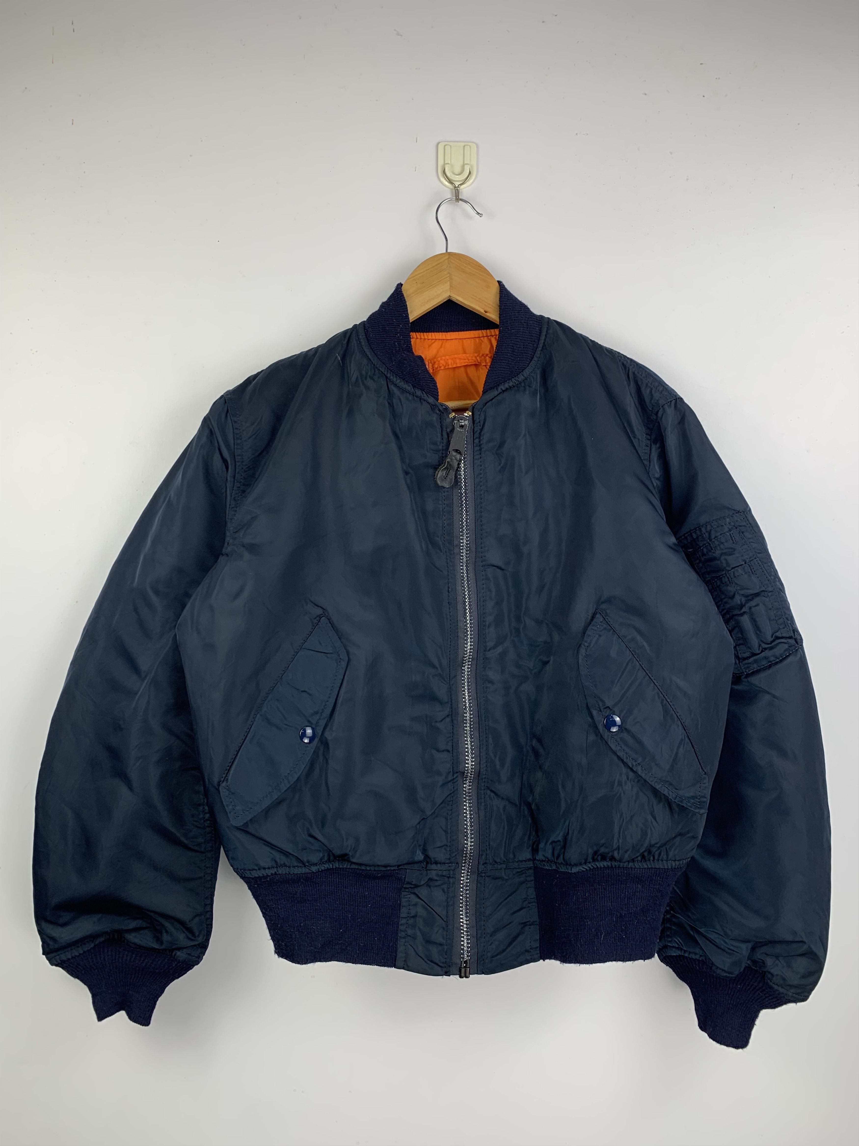 Alpha Industries × Vintage Vintage ALPHA INDUSTRIES Reversible Bomber ...