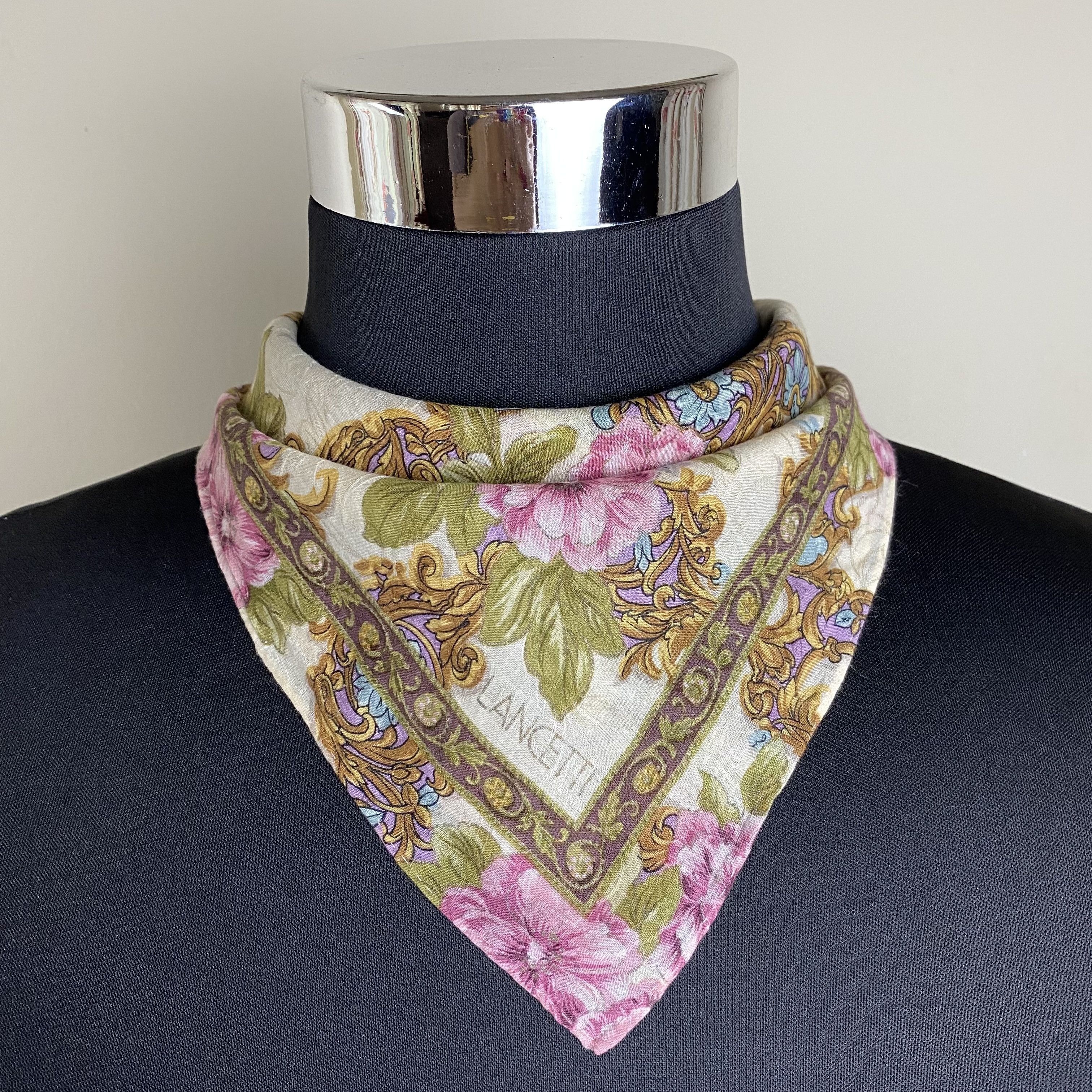 Italian Designers × Lui de Lancetti × Vintage LANCETTI BANDANA ...