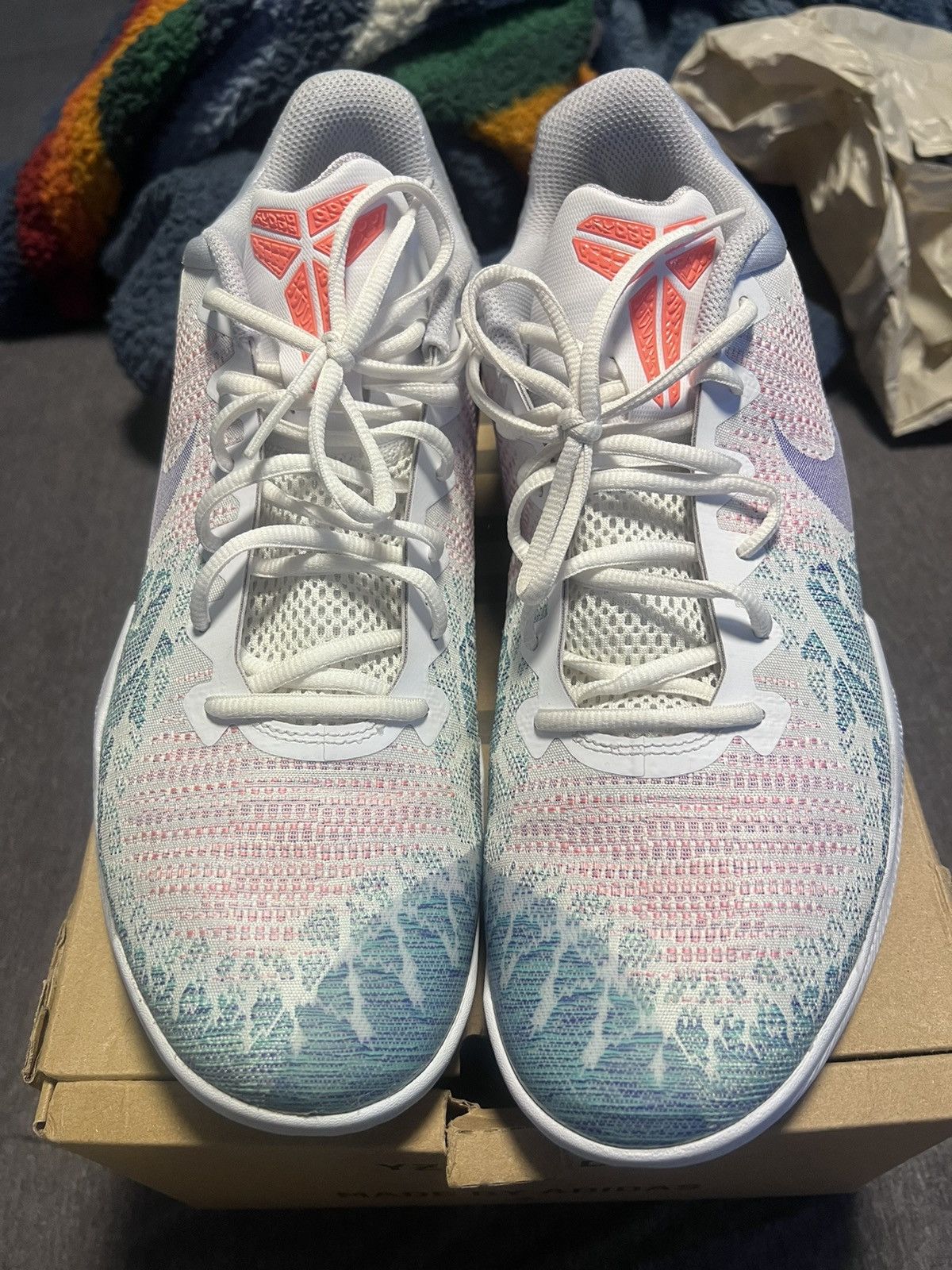 Kobe Mentality × Nike Mamba rage bright mango | Grailed