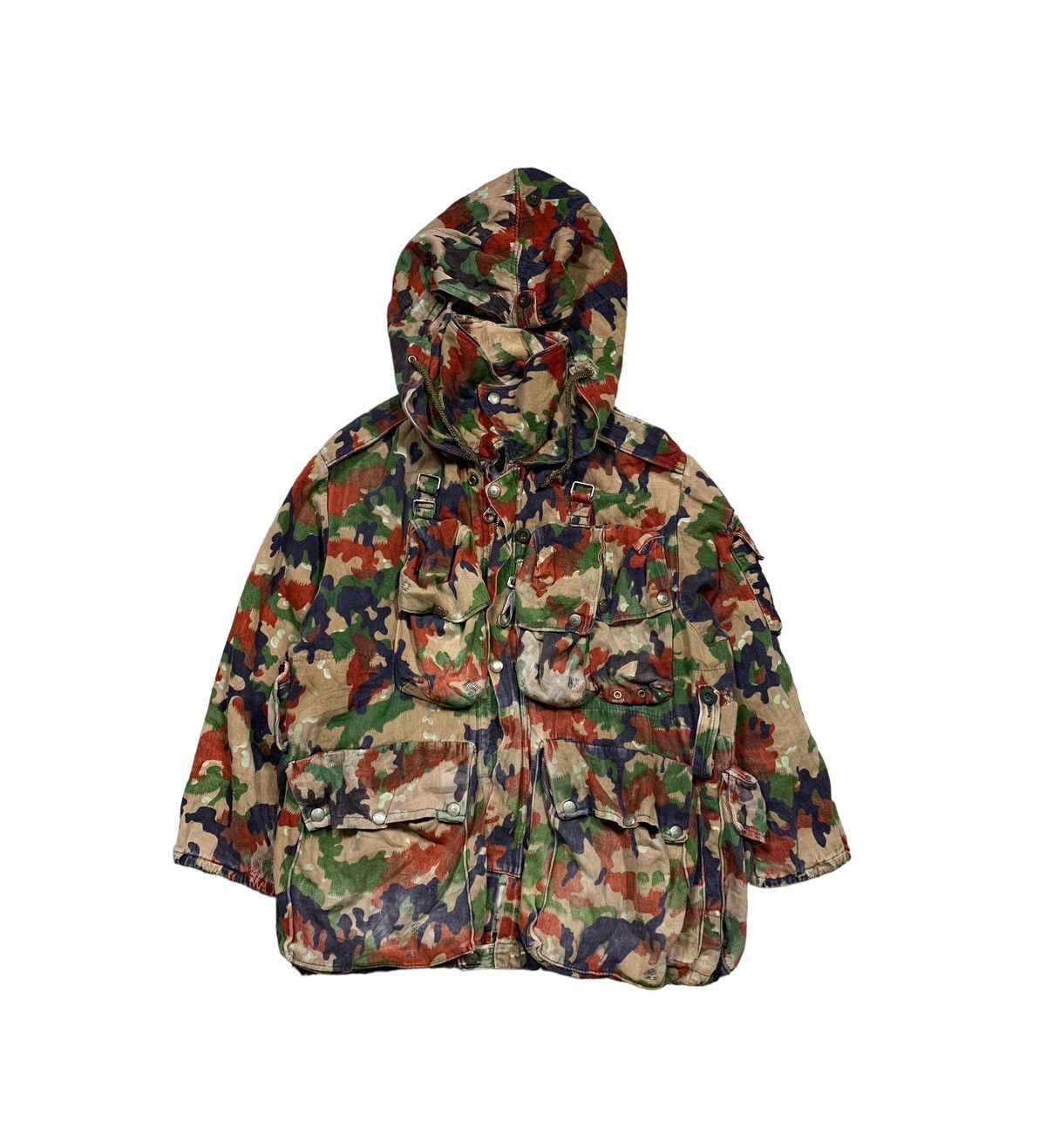 Military Rare Army Jacket Military Tactical Front Back Pocket | Grailed