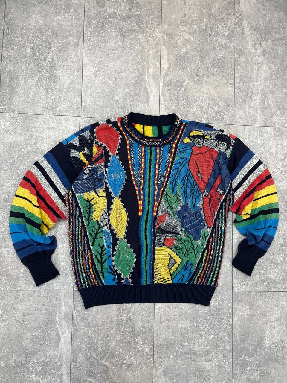 Carlo Colucci × Streetwear × Vintage CARLO COLLUCI COOGI STYLE RARE ...