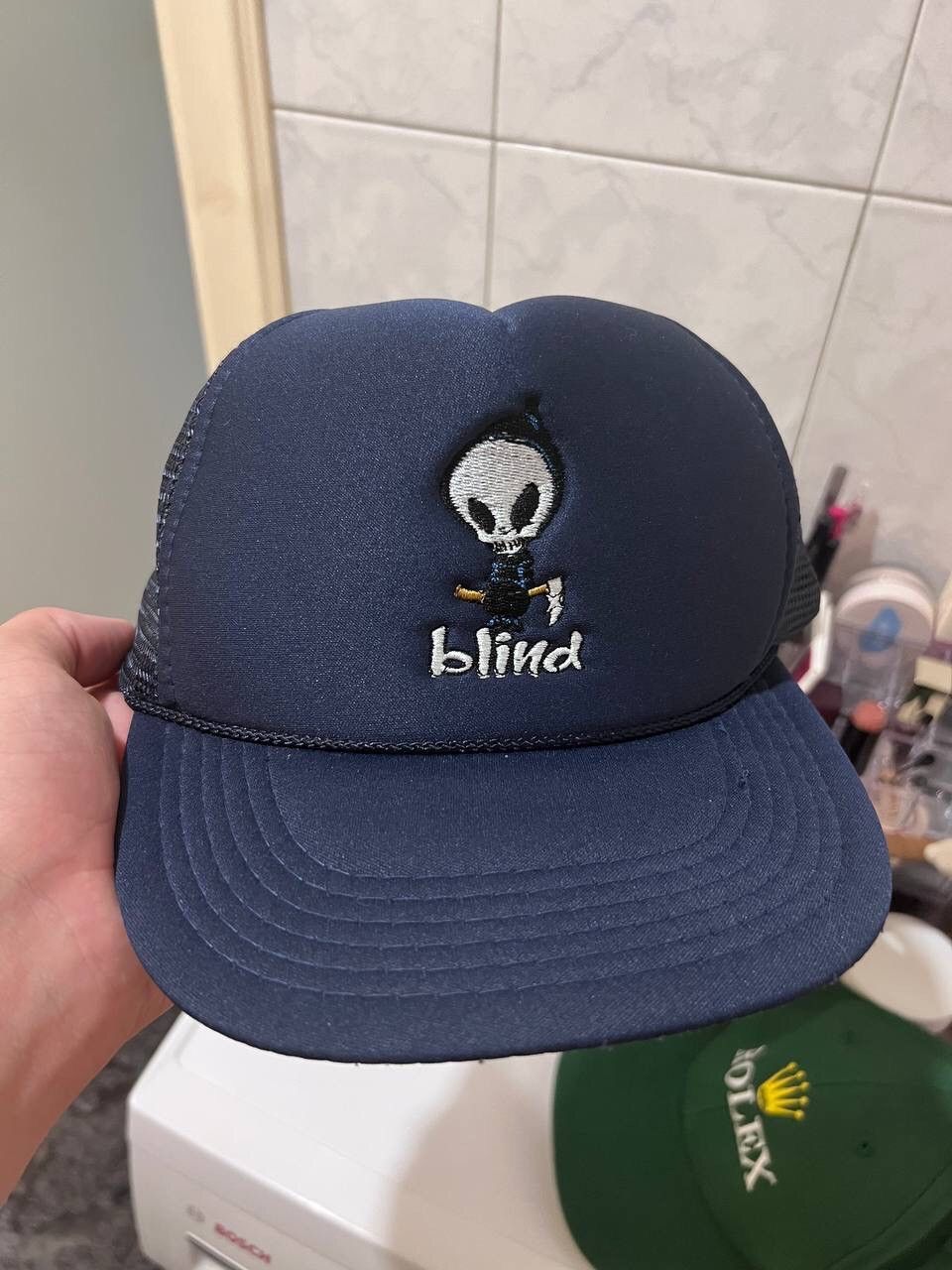 Vintage Vintage Rare Blind Skateboards Reaper Cap MADE IN USA 🇺🇸 | Grailed