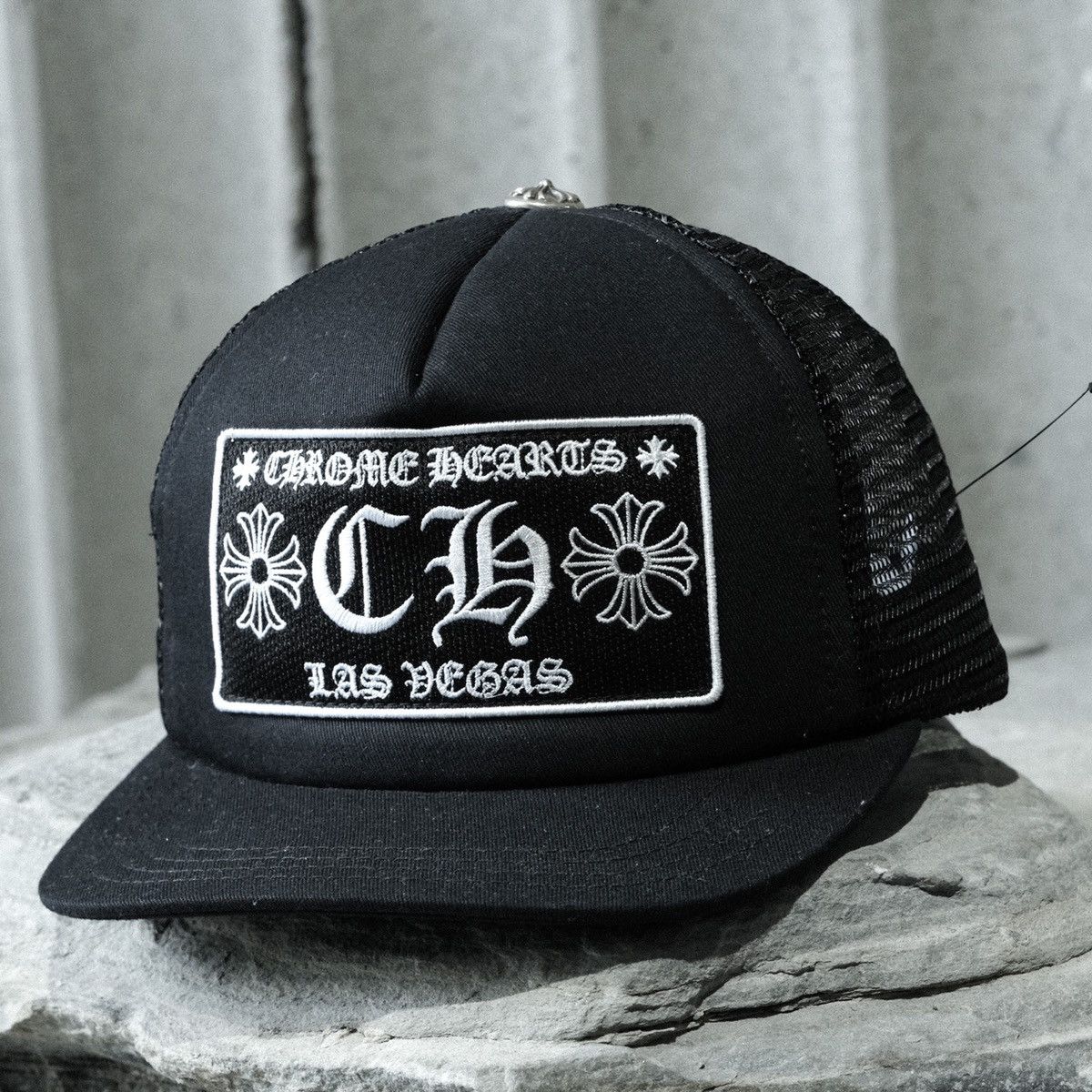 Chrome Hearts CHROME HEARTS - TRUCKER CAP - CH - LAS VEGAS | Grailed