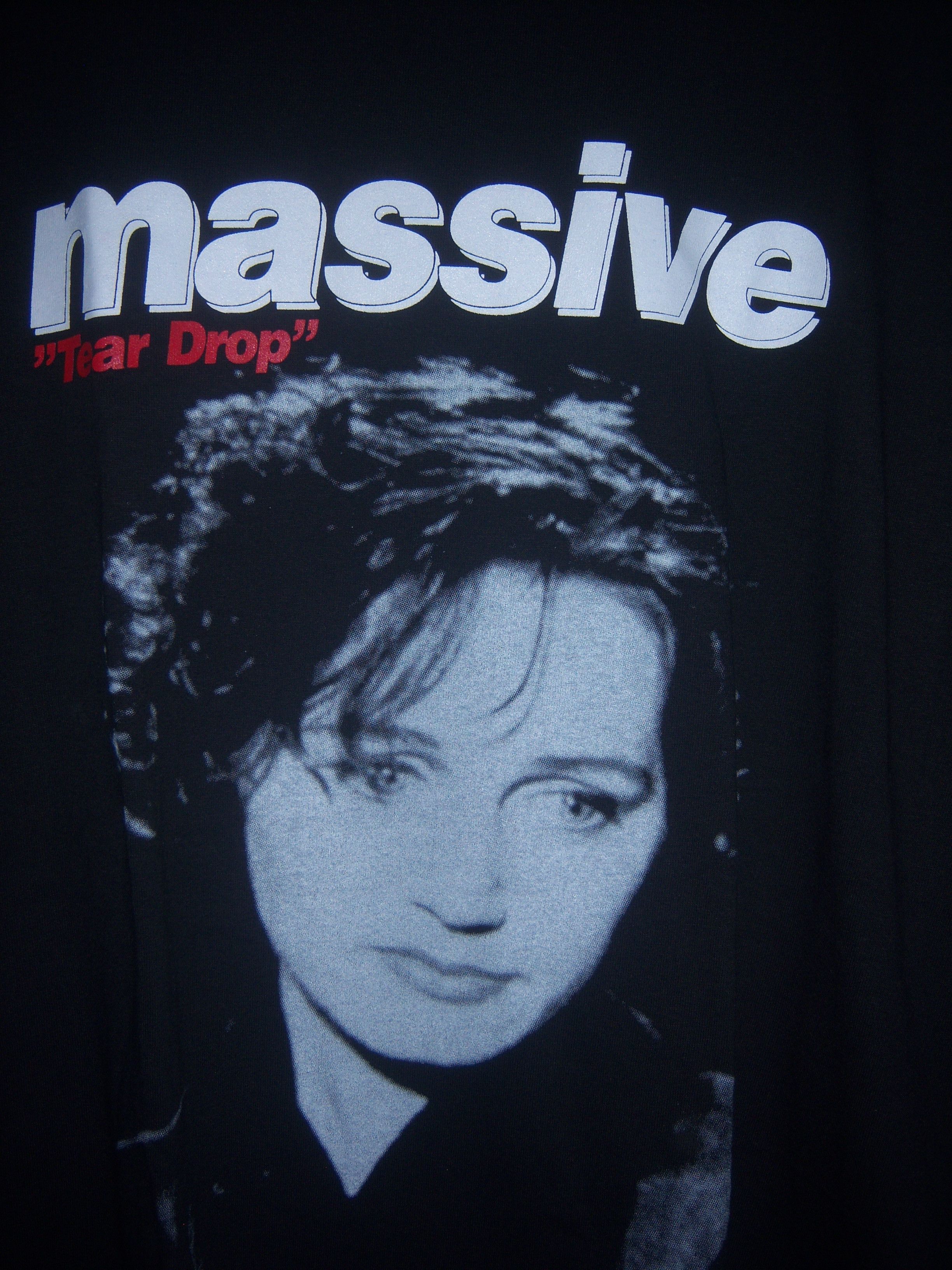 Band Tees Massive Attack Teardrop 1998 Bootleg | Grailed