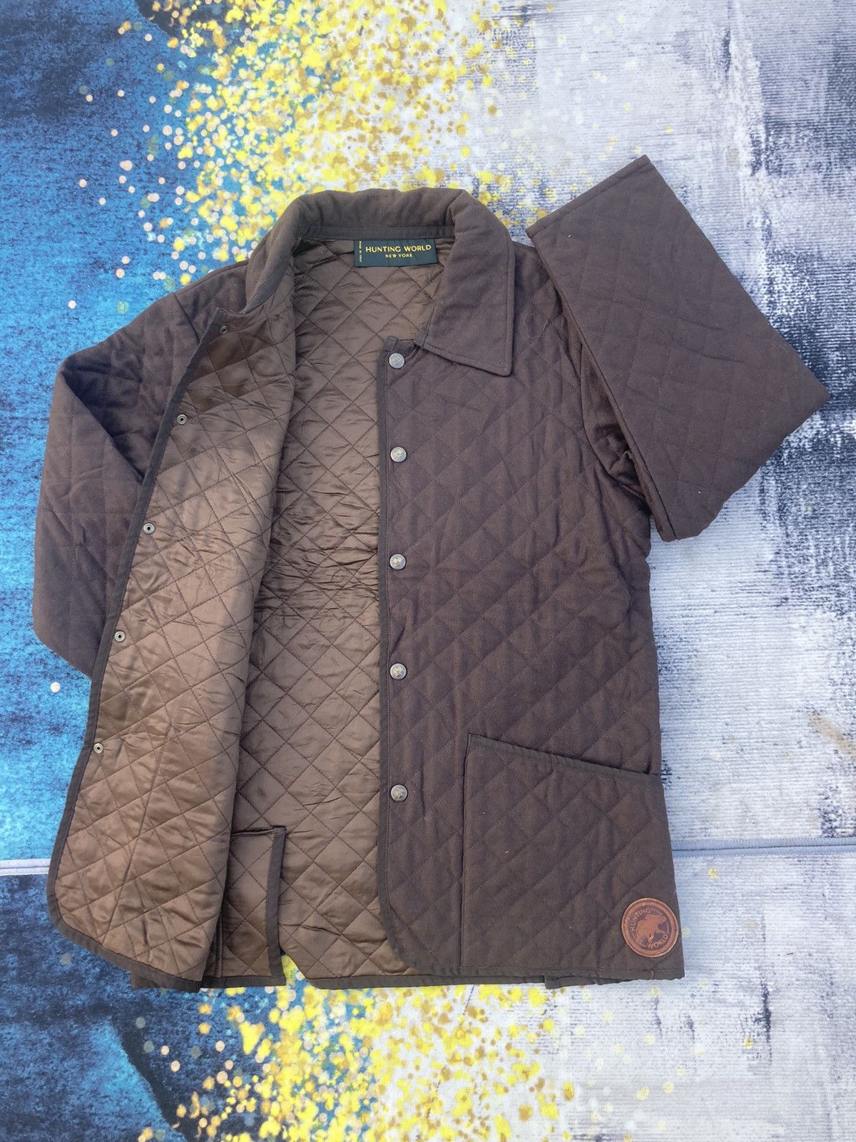 Italian Designers × Outdoor Life HUNTING WORLD MADE IN ITALY QUILTED ...