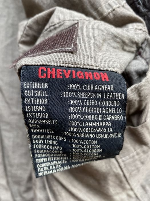 Chevignon Chevignon Legend Label Bator Leather Jacket Vintage | Grailed