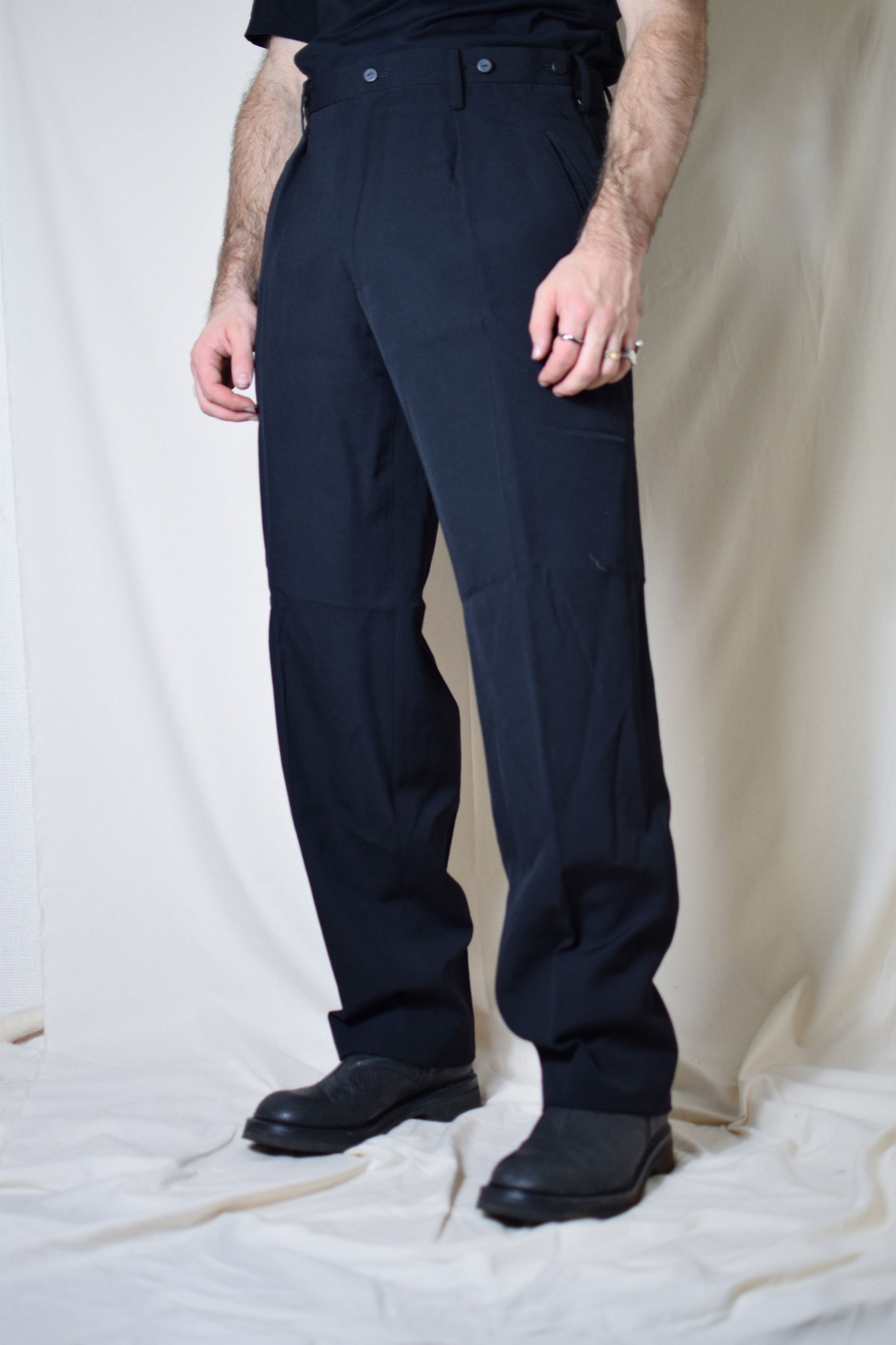 Yohji Yamamoto YYPH AW04 Expandable Waist Pants - HJ-P02-100 | Grailed