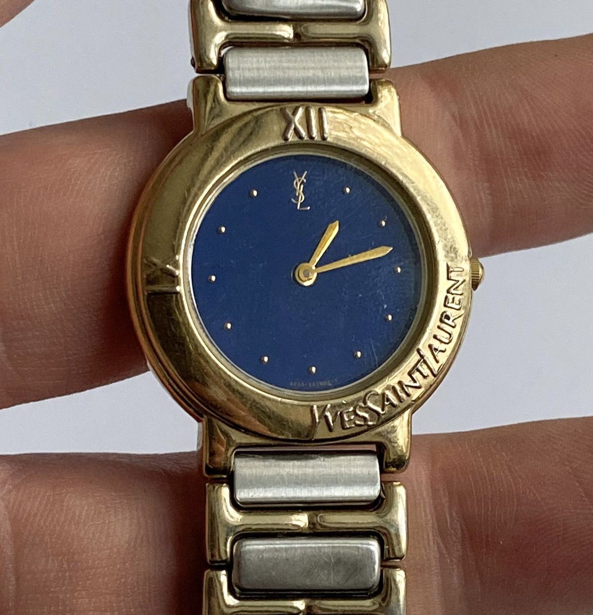 Saint Laurent Paris Saint Laurent YSL Authentic Men’s Rare Watch Quartz ...