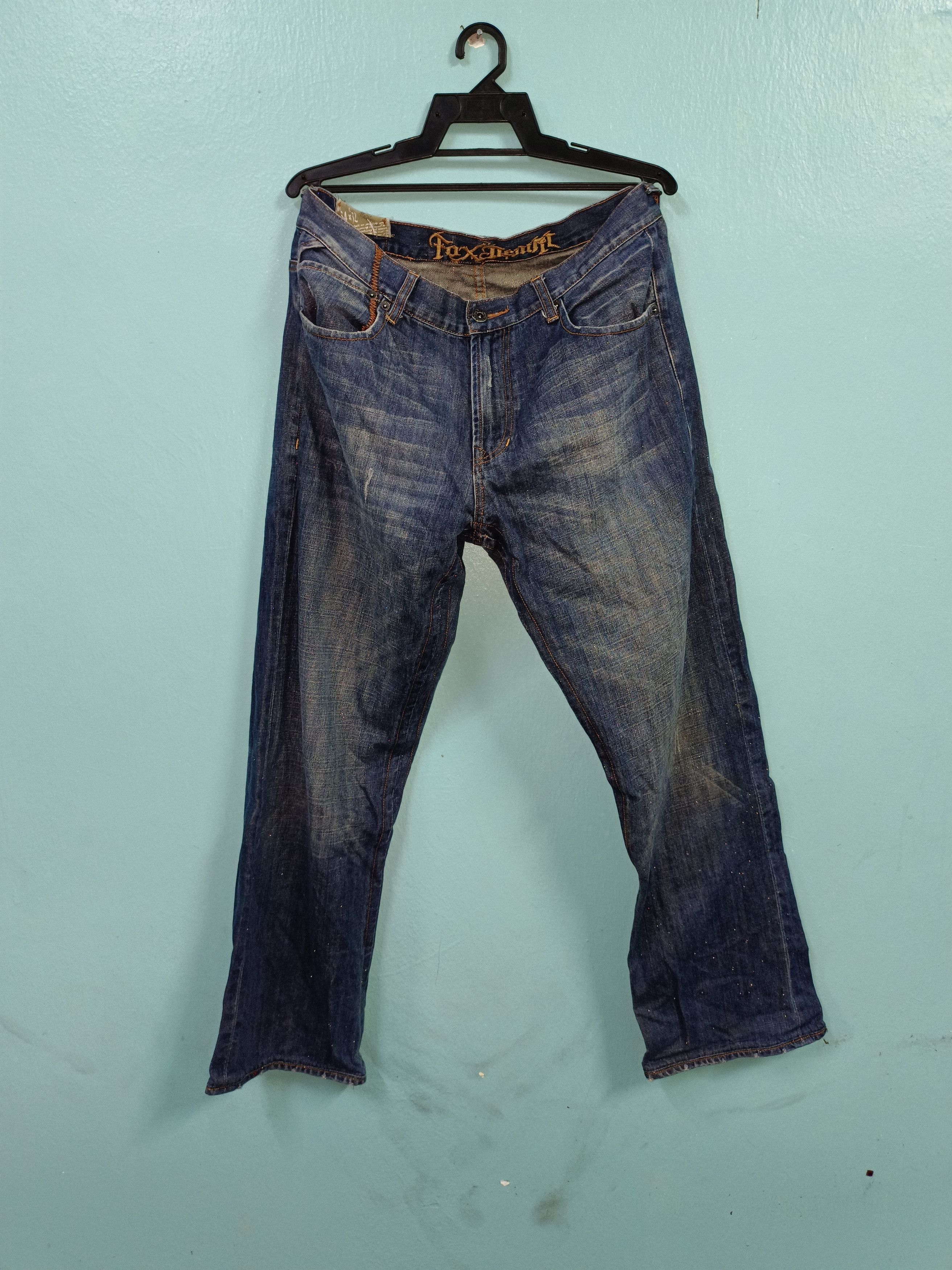 Denime × Fox × Jean Fox denime jeans | Grailed