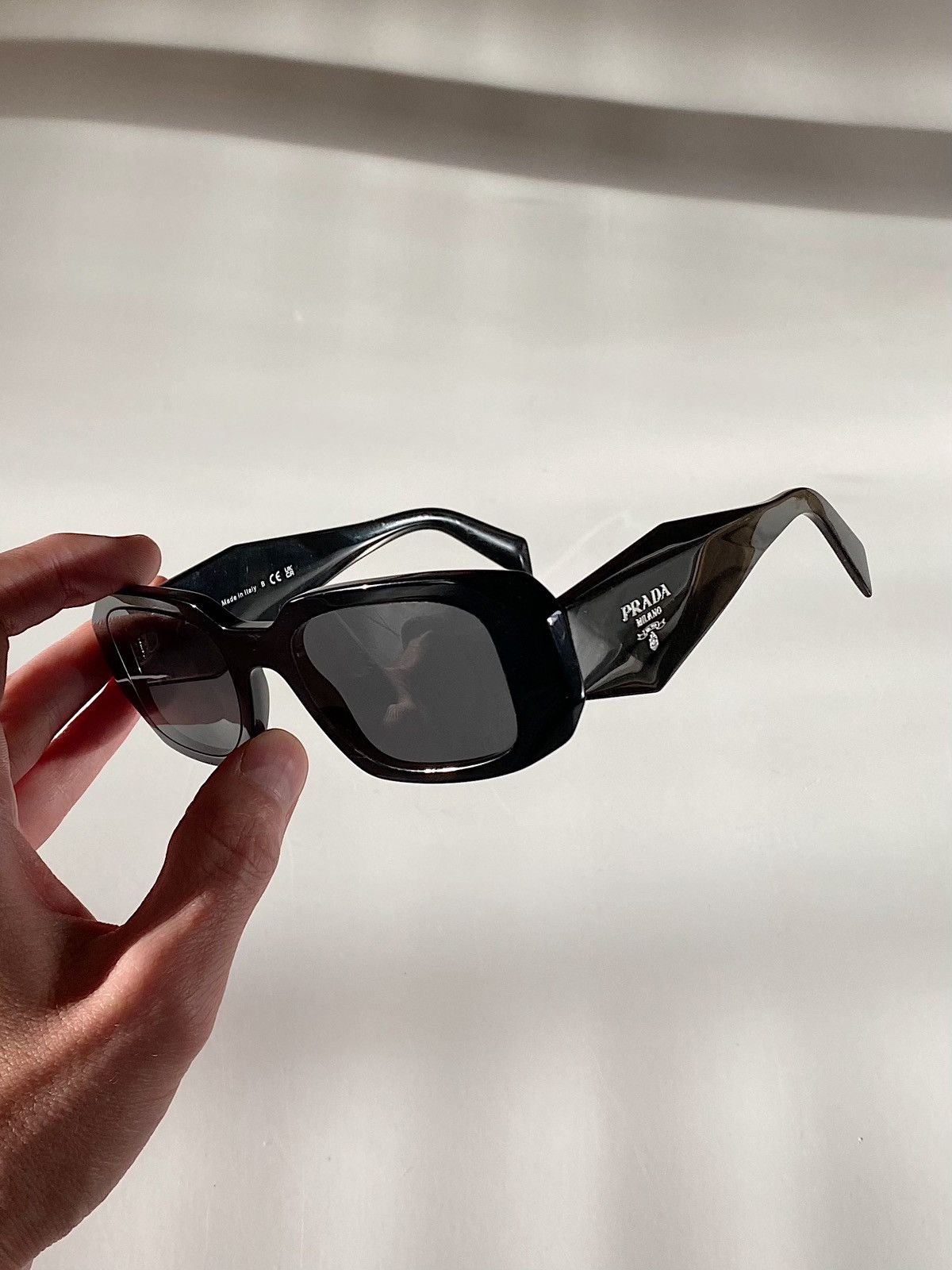 Prada × Raf Simons × Vintage *NEW* PRADA 2023 Runway Sunglasses SPR17W ...