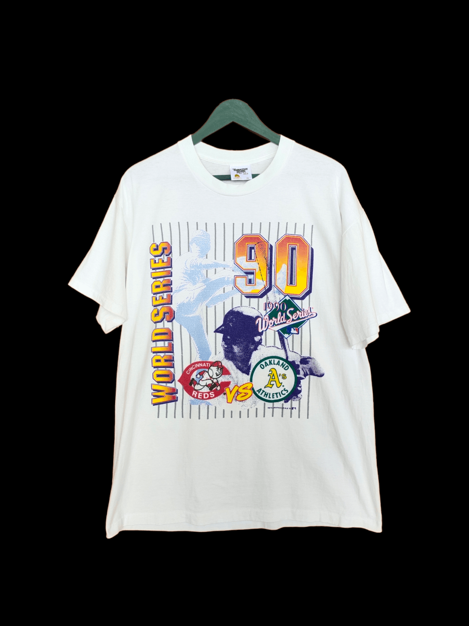 Hat Club × MLB × Vintage Vintage 90s World Series 1990 T-Shirt / 90s MLB | Grailed