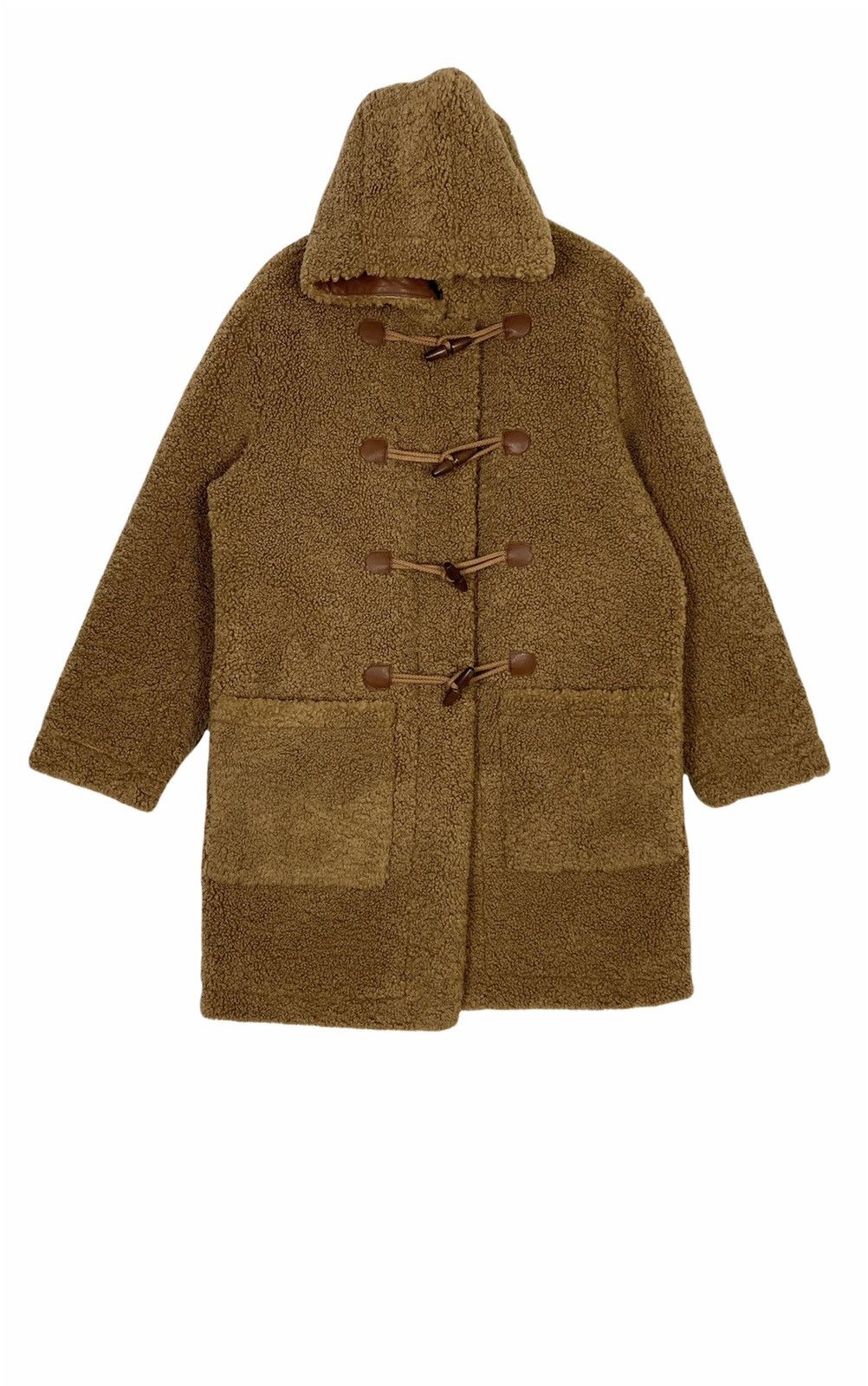 Zara FINAL DROP‼️Zara Sherpa Deep Pile Coat Large Size | Grailed