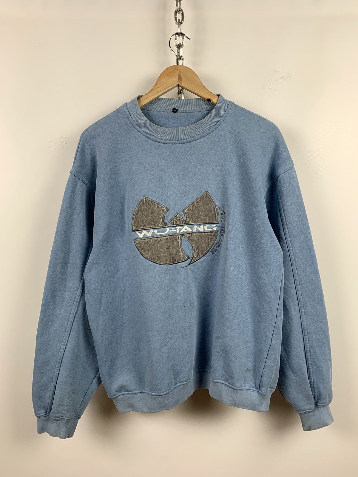 Vintage × Wu Tang Clan × Wutang 1996 Vintage Wu Tang Distressed Blue ...