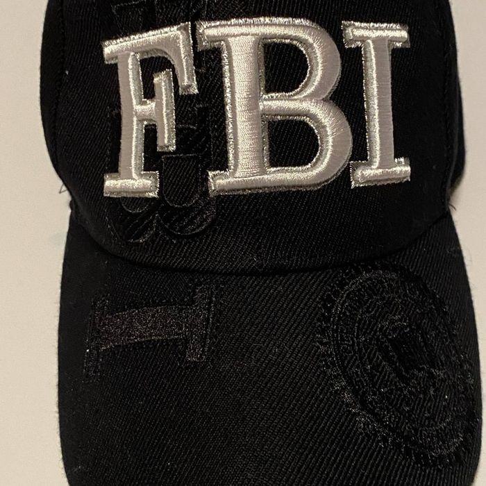 City Hunter FBI Black Hat/Cap with Adjustable back by Cityhunter | Grailed