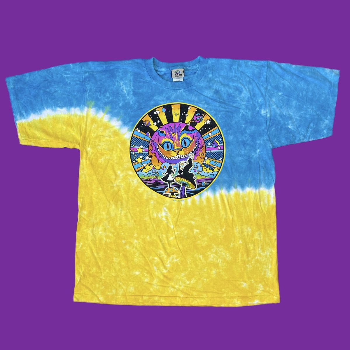 Movie Liquid Blue Alice in Wonderland shirt | Grailed