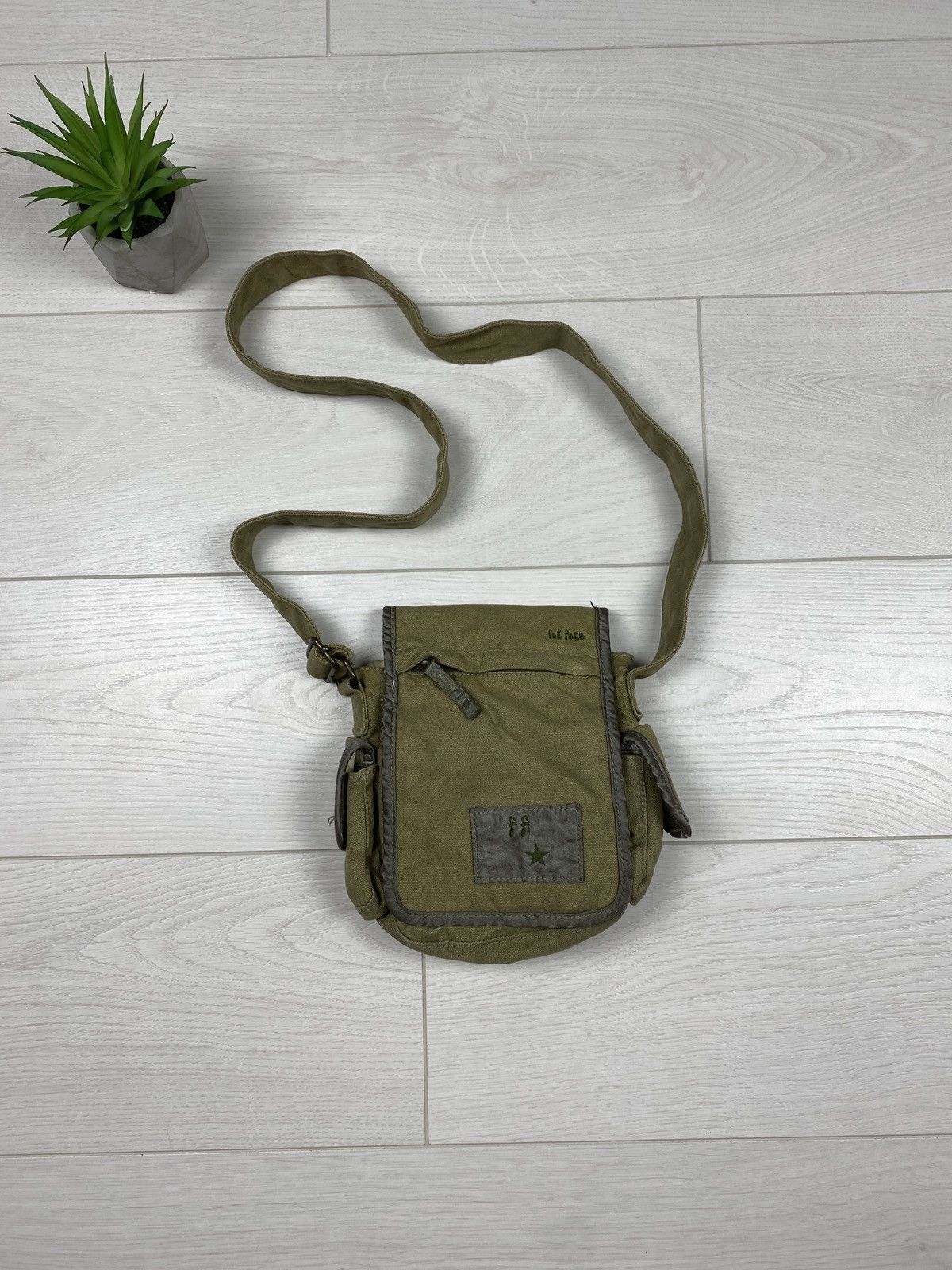 Military Fat Face Military Vintage Japanese Bag Messenger Shoulder ...