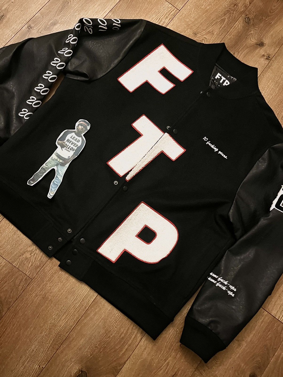Vintage FTP 10 Year Anniversary Varsity Jacket | Grailed