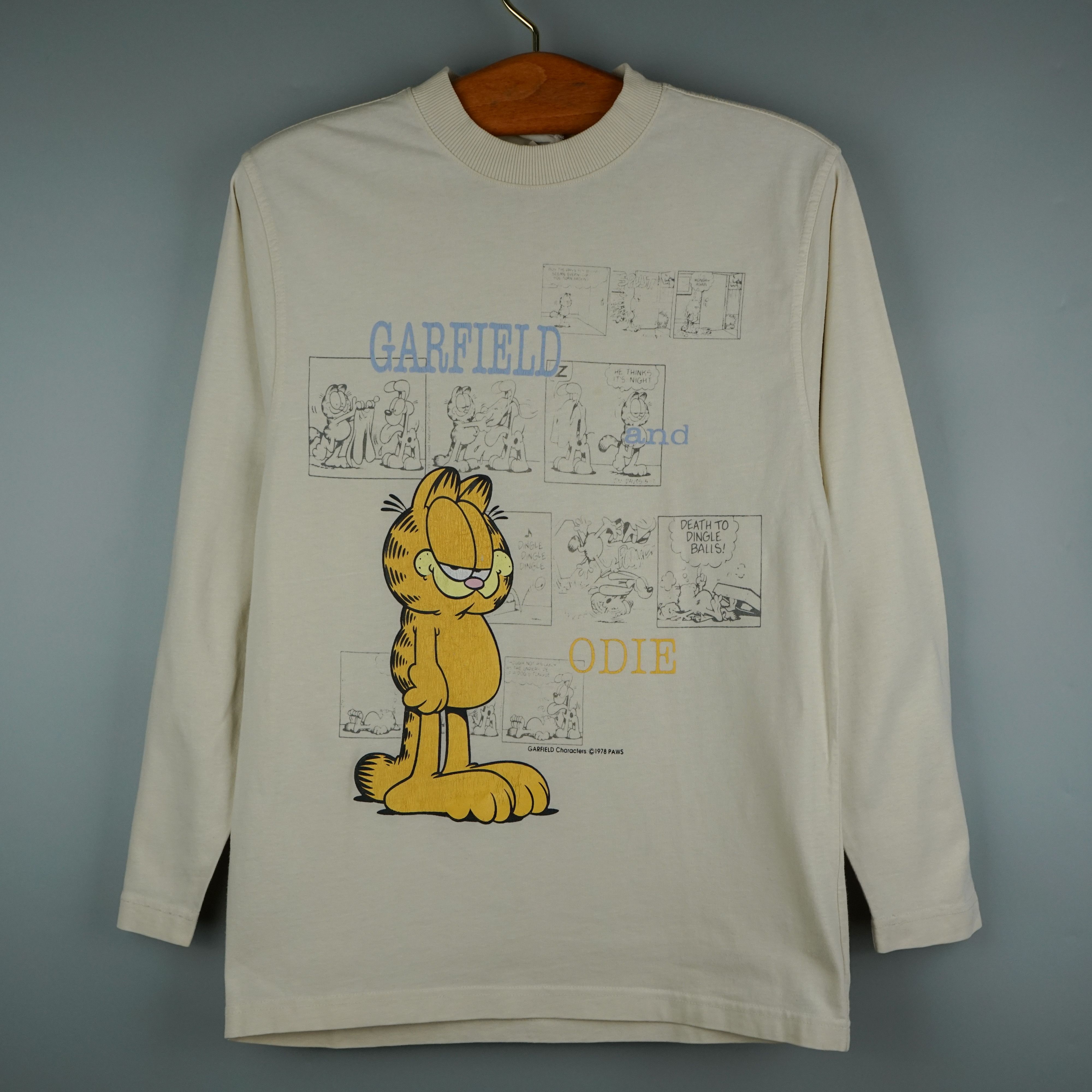 Cartoon Network × Vintage 1978 Garfield t-shirt | Grailed