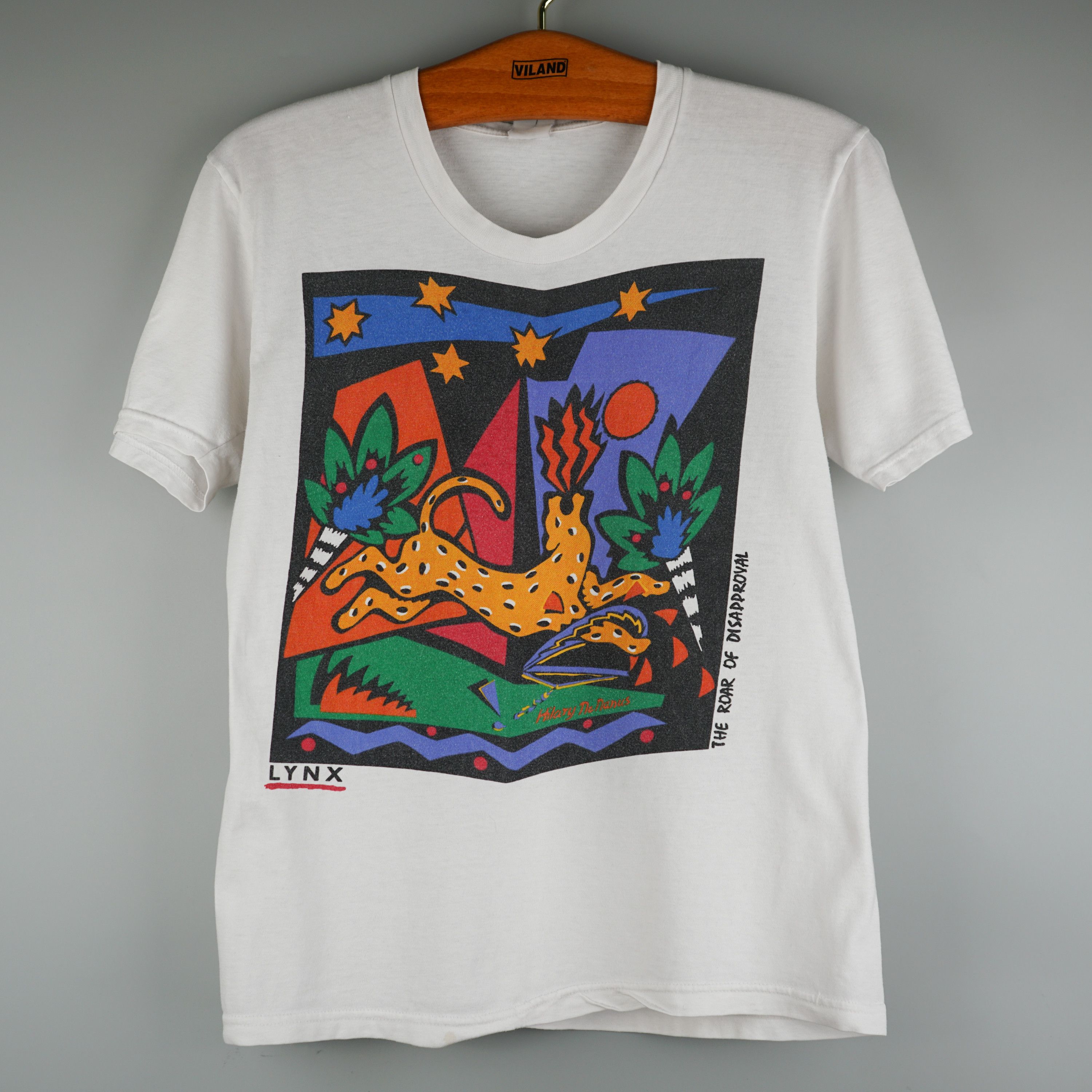 Vintage 90s lynx the roar of disapproval t-shirt | Grailed