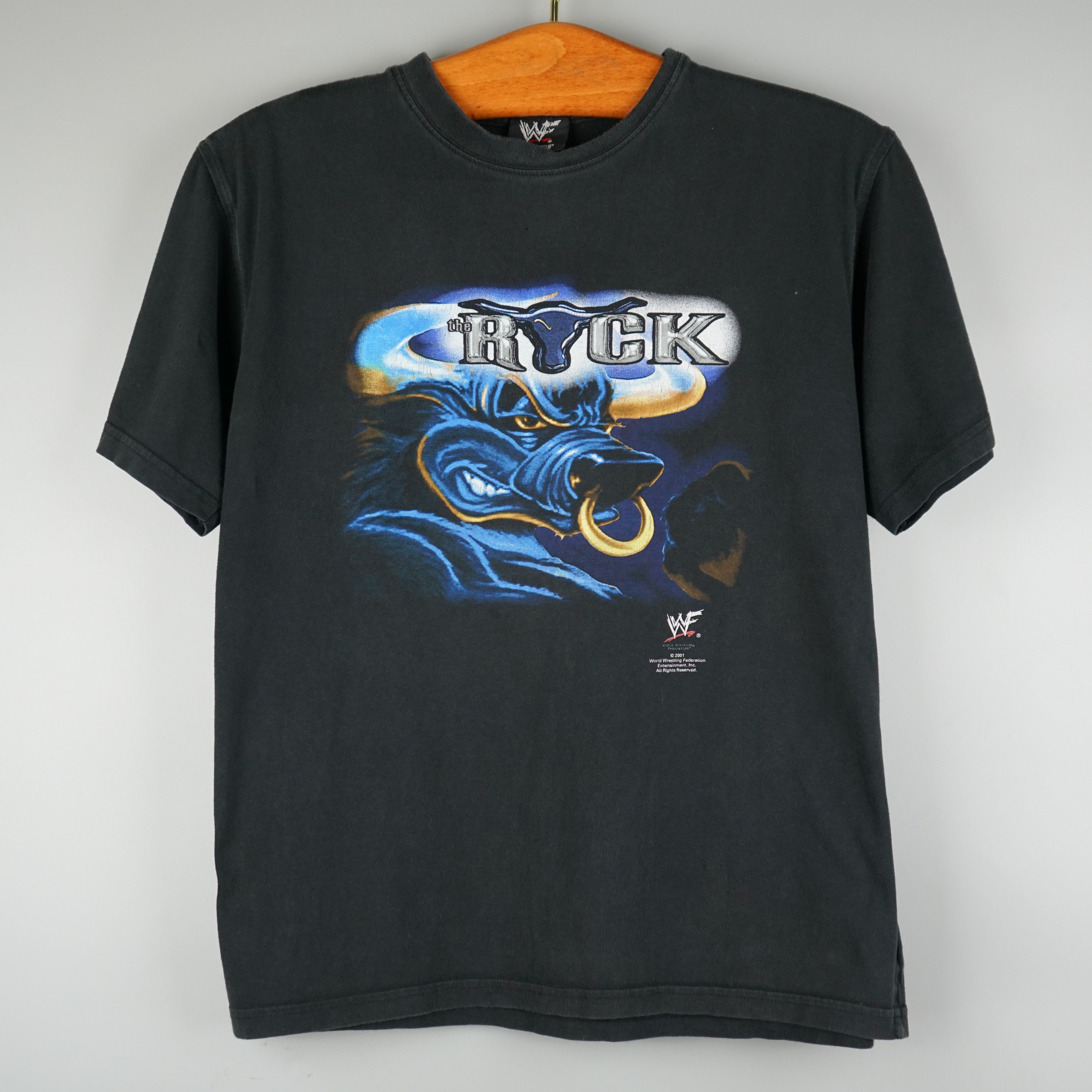 Vintage 2001 WWF The Rock t-shirt | Grailed