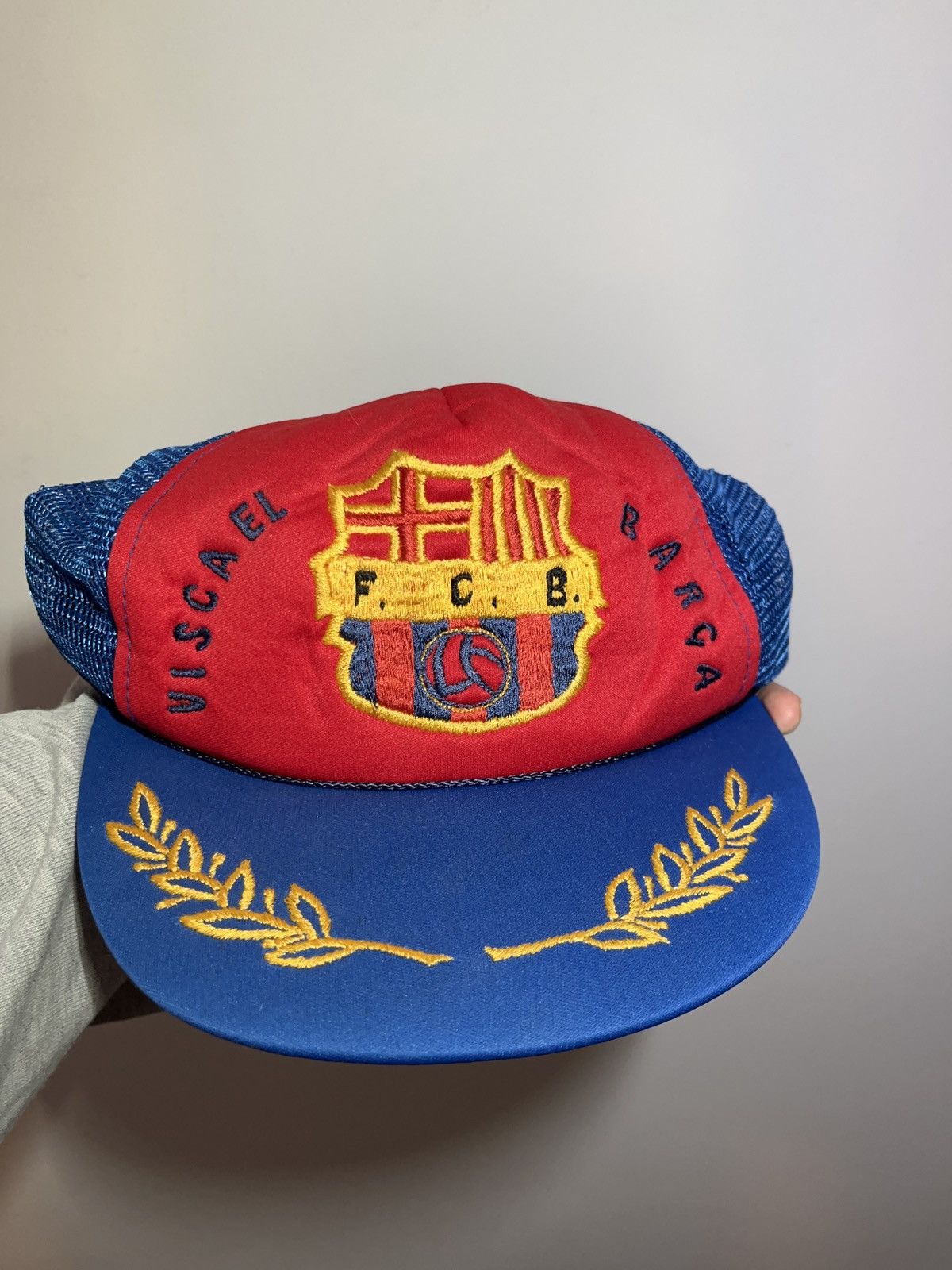 Vintage Fc Barcelona vintage 80s trucker hat retro rare soccer | Grailed