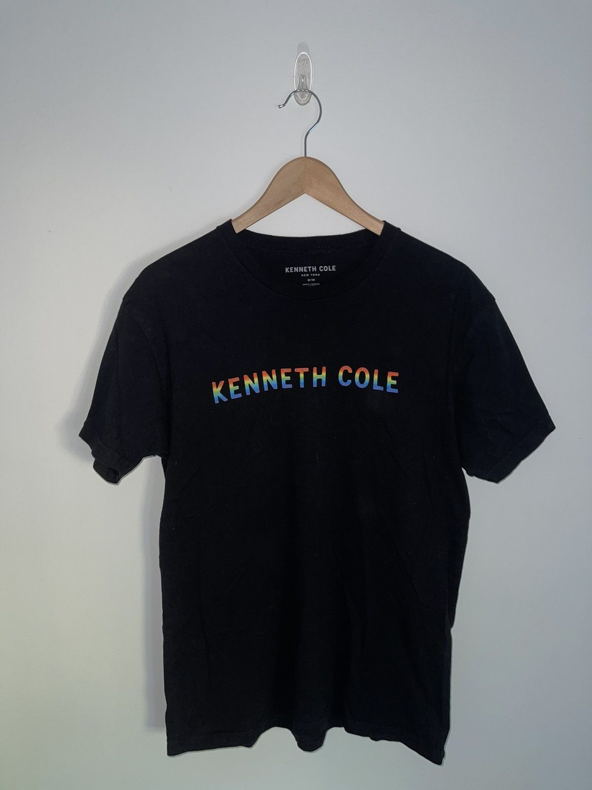Kenneth Cole Kenneth Cole Rainbow Font Tee | Grailed