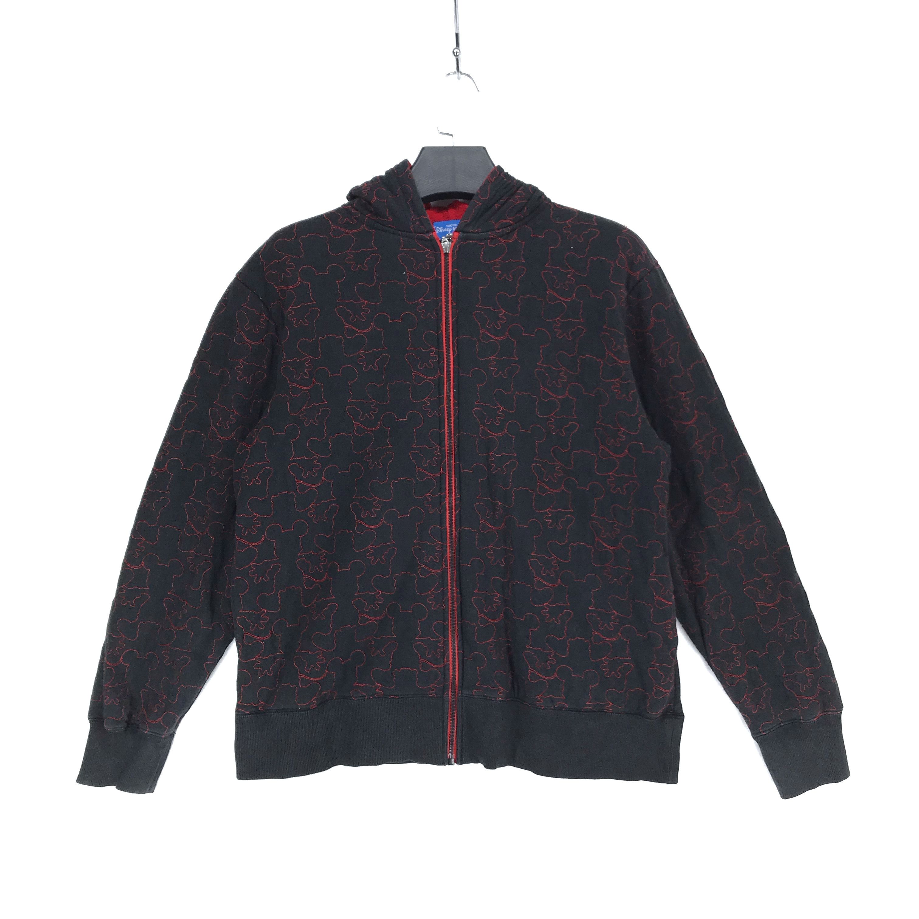 Mickey Mouse Tokyo Disney Resort Mickey Mouse Zipper Hoodies #2199-86 ...