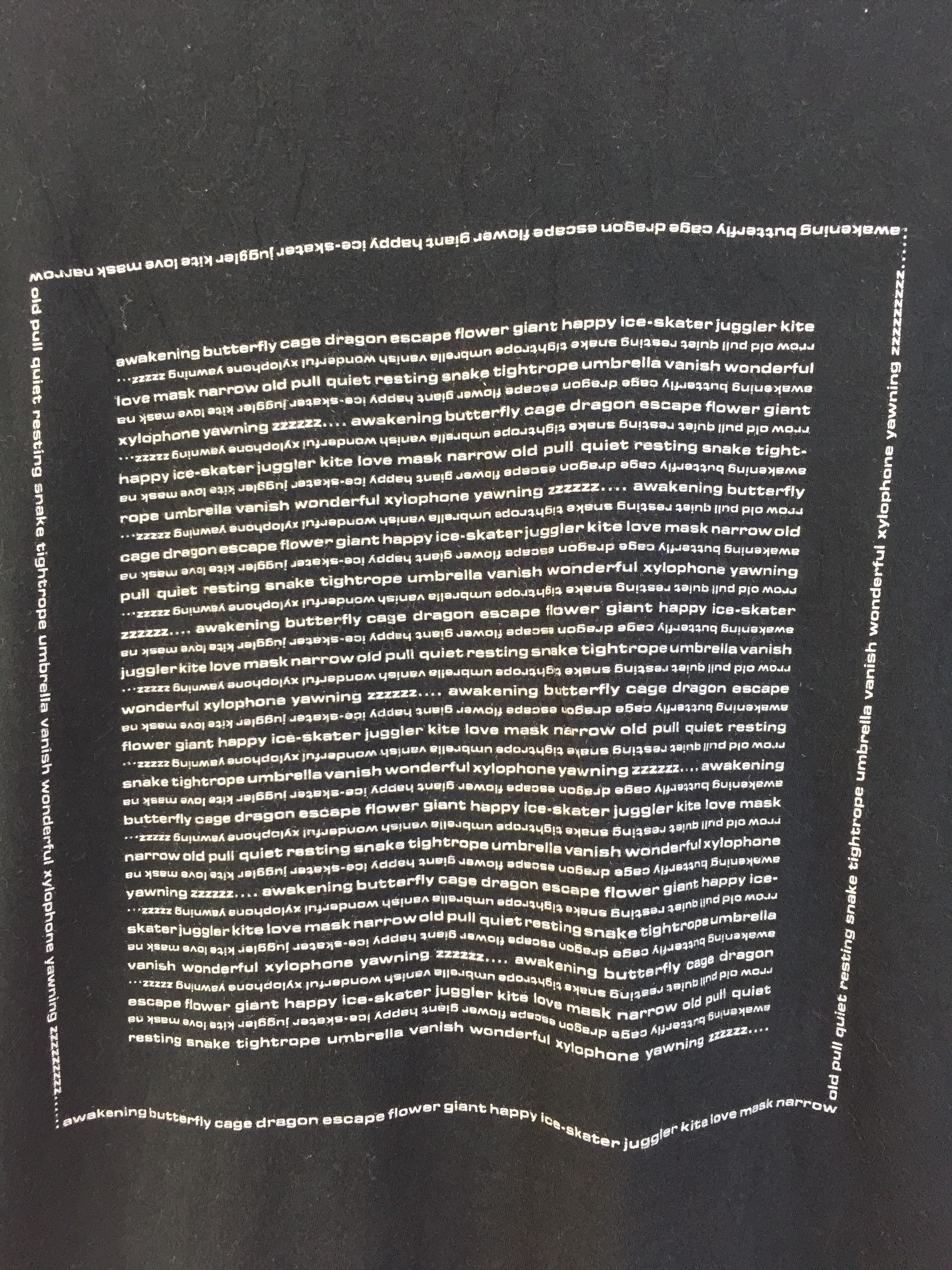 N. Hoolywood N. HOLLYWOOD FONT DESIGN MADE IN JAPAN | Grailed