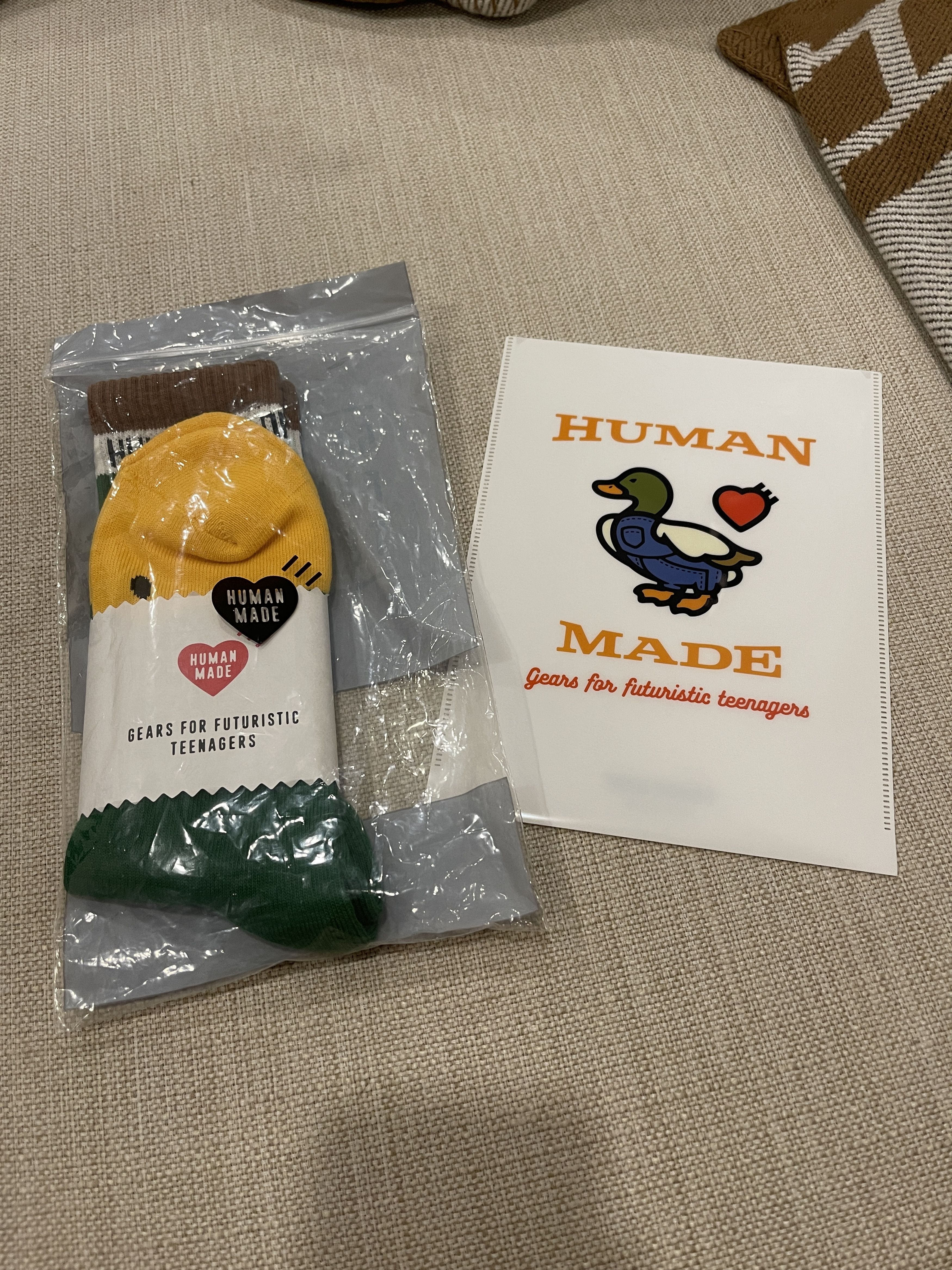 Human Made ARCHIVAL! Human Made Duck Socks + Folder Gift Set | Grailed