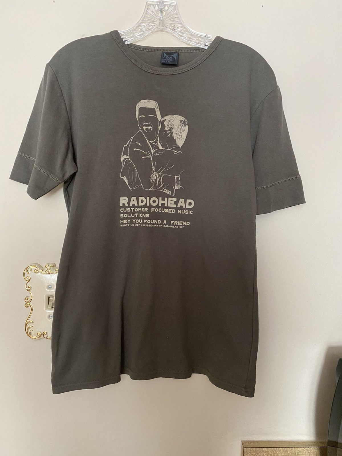 Vintage Vintage 01’ Radiohead WASTE merch | Grailed