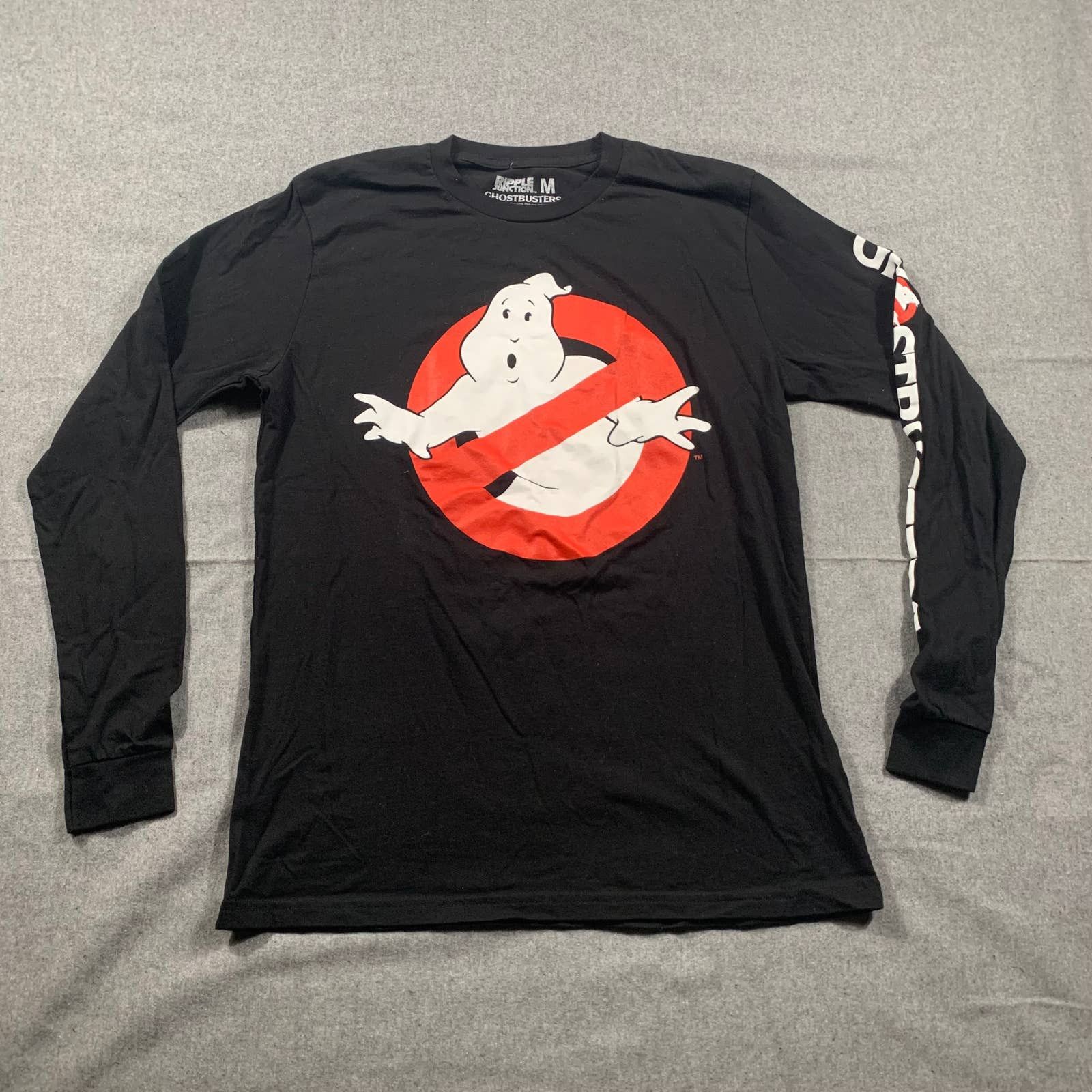 Ripple Junction Ghostbusters Black Tshirt Men Ripple Junction Medium ...