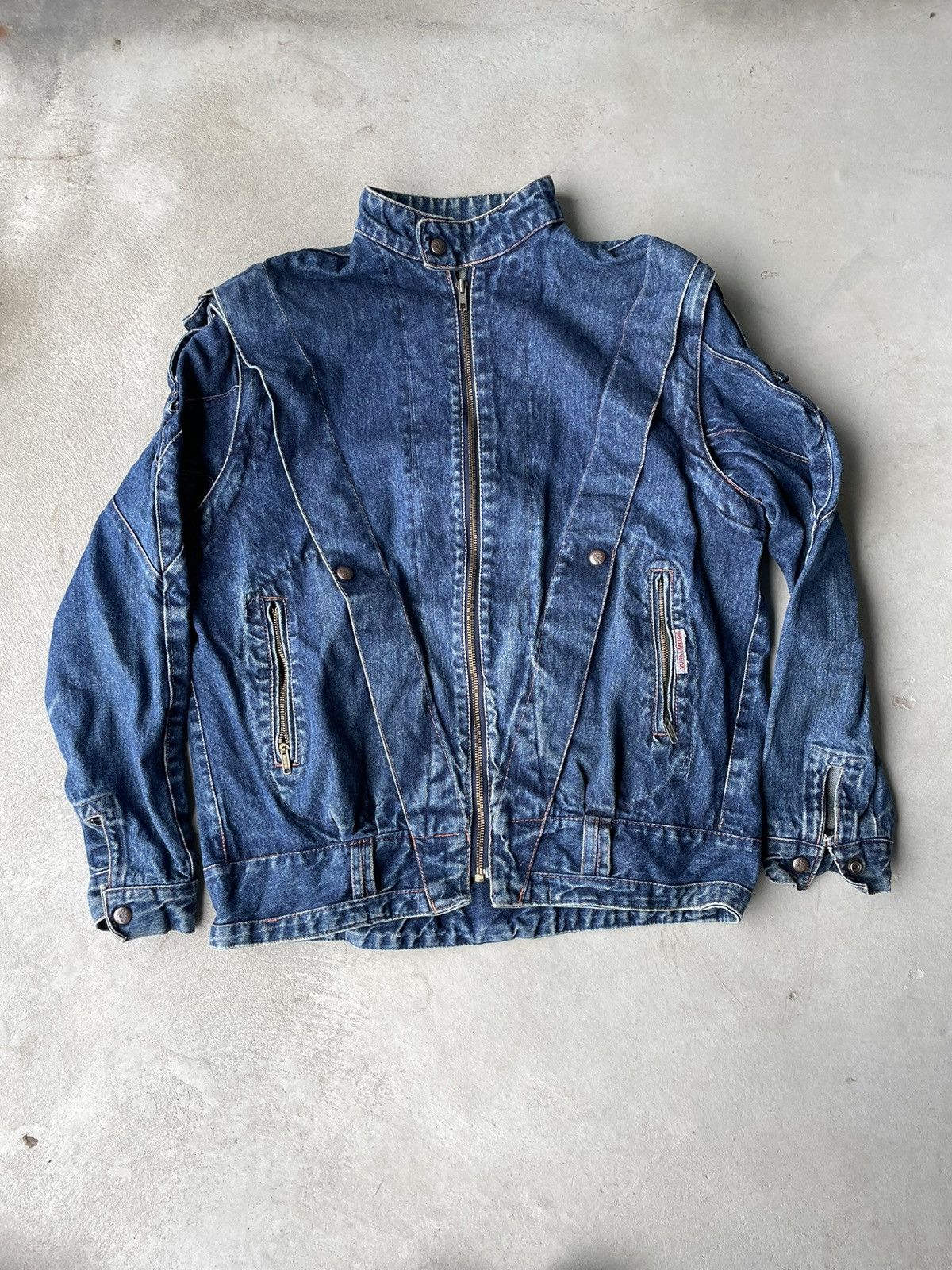 Vintage 90s. 2in1 Fusion Denim Archive Jacket | Grailed