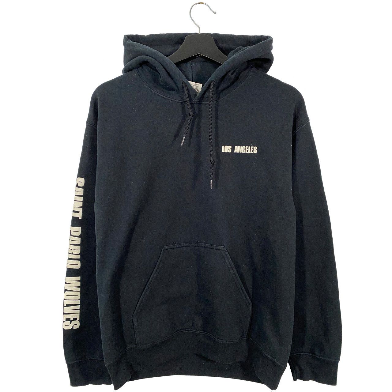 Kanye West Kanye West Saint Pablo Los Angeles tour hoodie / black white ...