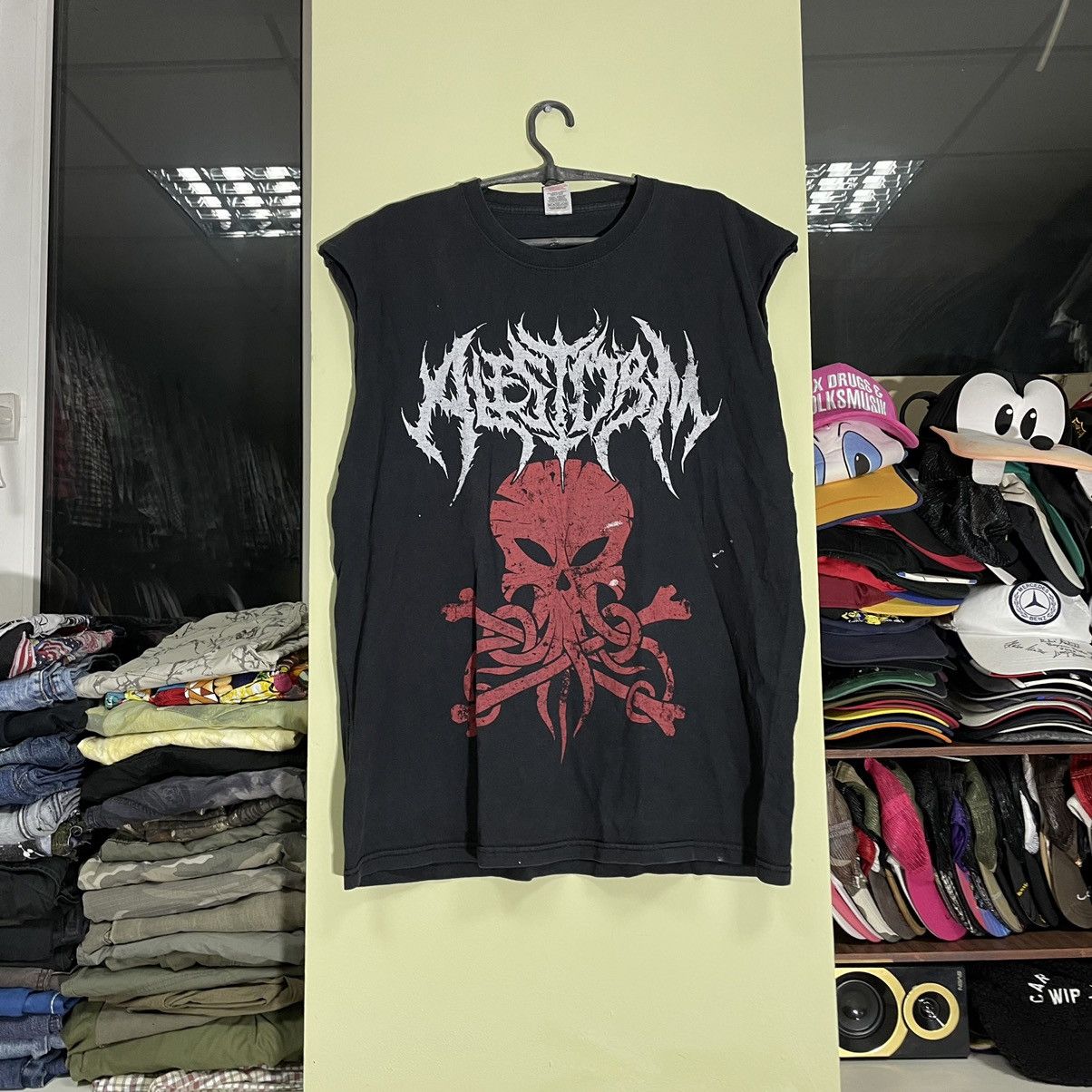 Band Tees × Gildan × Vintage Vintage Y2K Skulls Dead Face Horror Tee ...