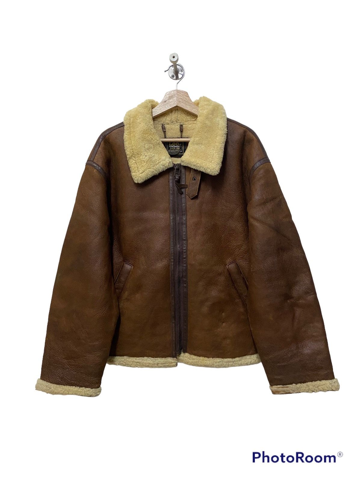 Leather Jacket × Lee × Vintage VINTAGE LEE SANFORIZED LEATHER JACKET ...