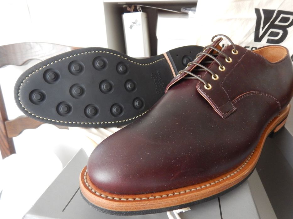 Viberg VIBERG 13-47 Derby CXL Horween 8 Color Vibram Morflex sole | Grailed