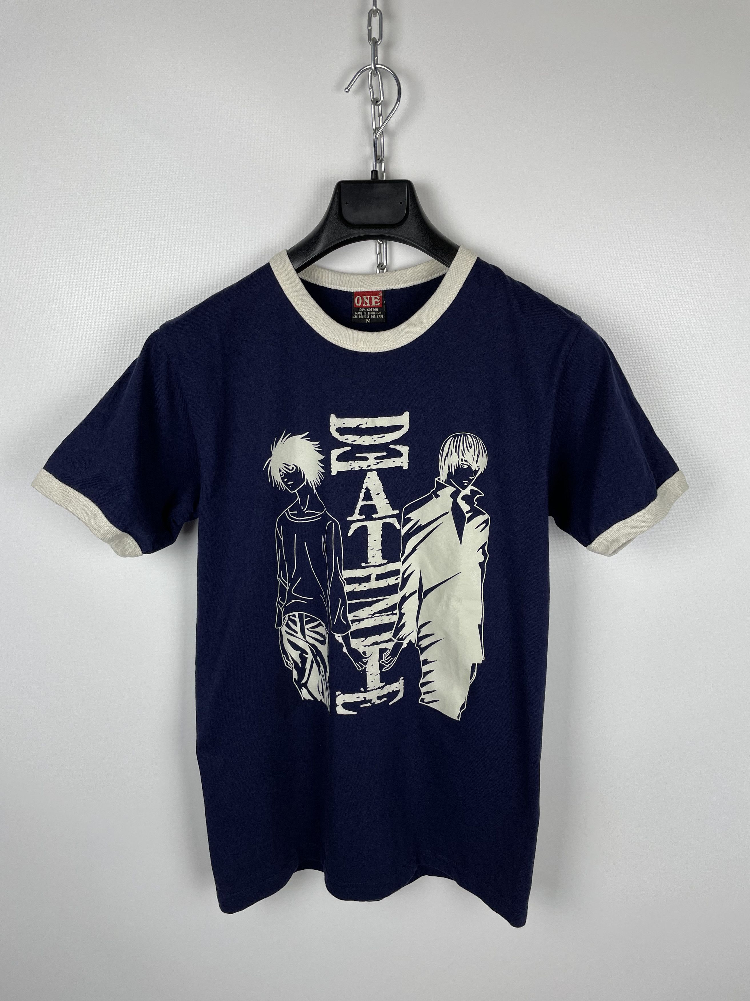 Anima × Cartoon Network × Vintage Vintage 00s Death Note Anime T-Shirt ...