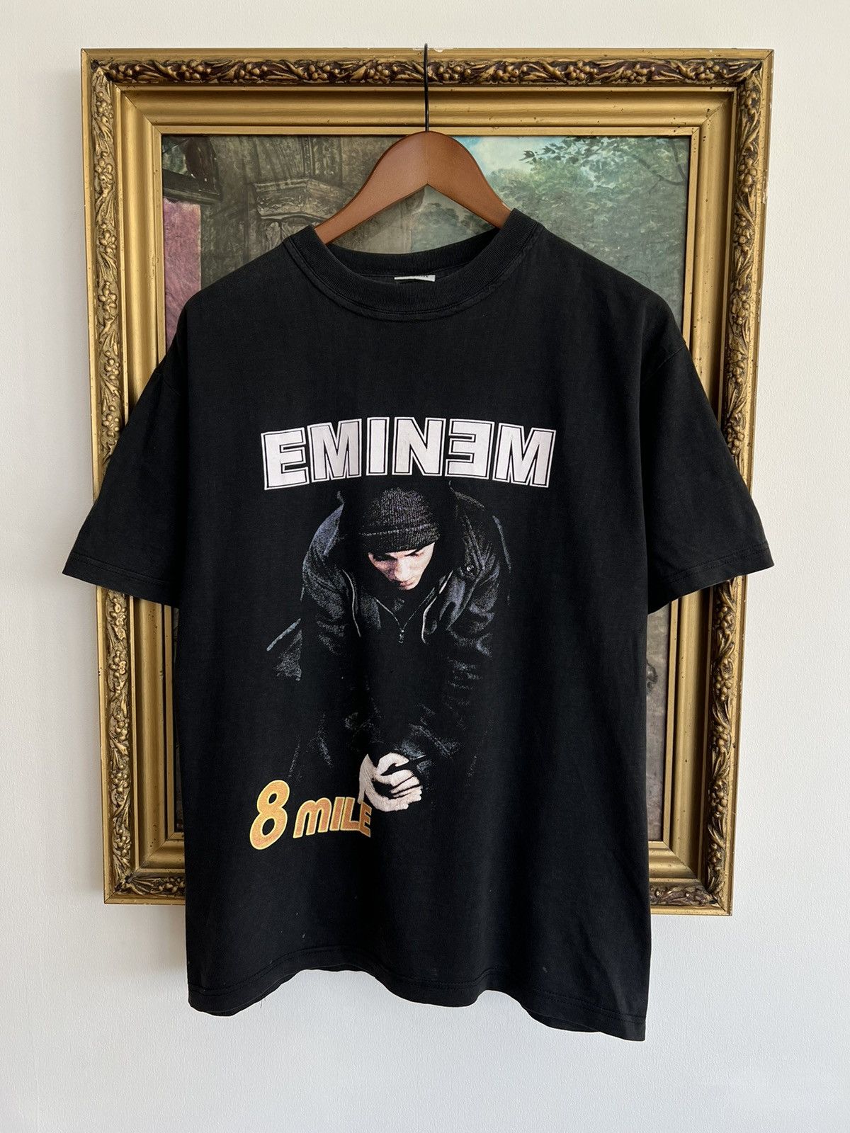 Band Tees × Rap Tees × Vintage Vintage 2000s Eminem 8 Mile Black Tee ...
