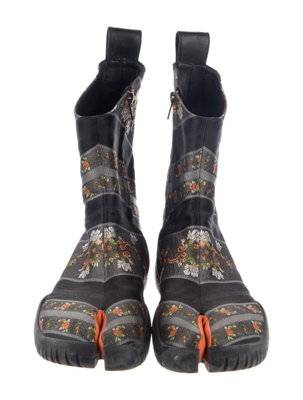 Maison Margiela Maison Margiela Floral Scuba 'Tabi' Boots | Grailed