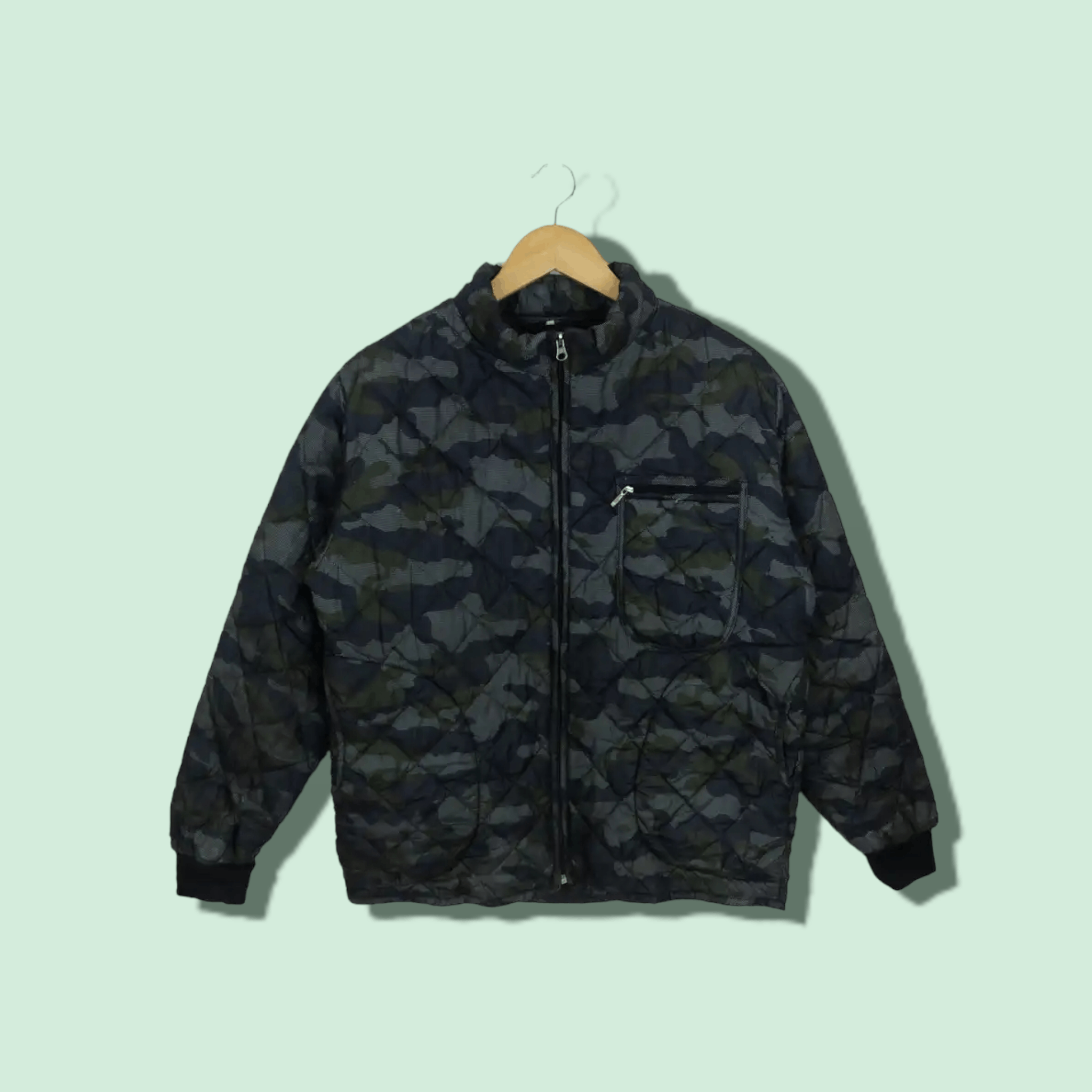 Camo × Military MILITARY Army Camouflage Puffer Jacket | Grailed